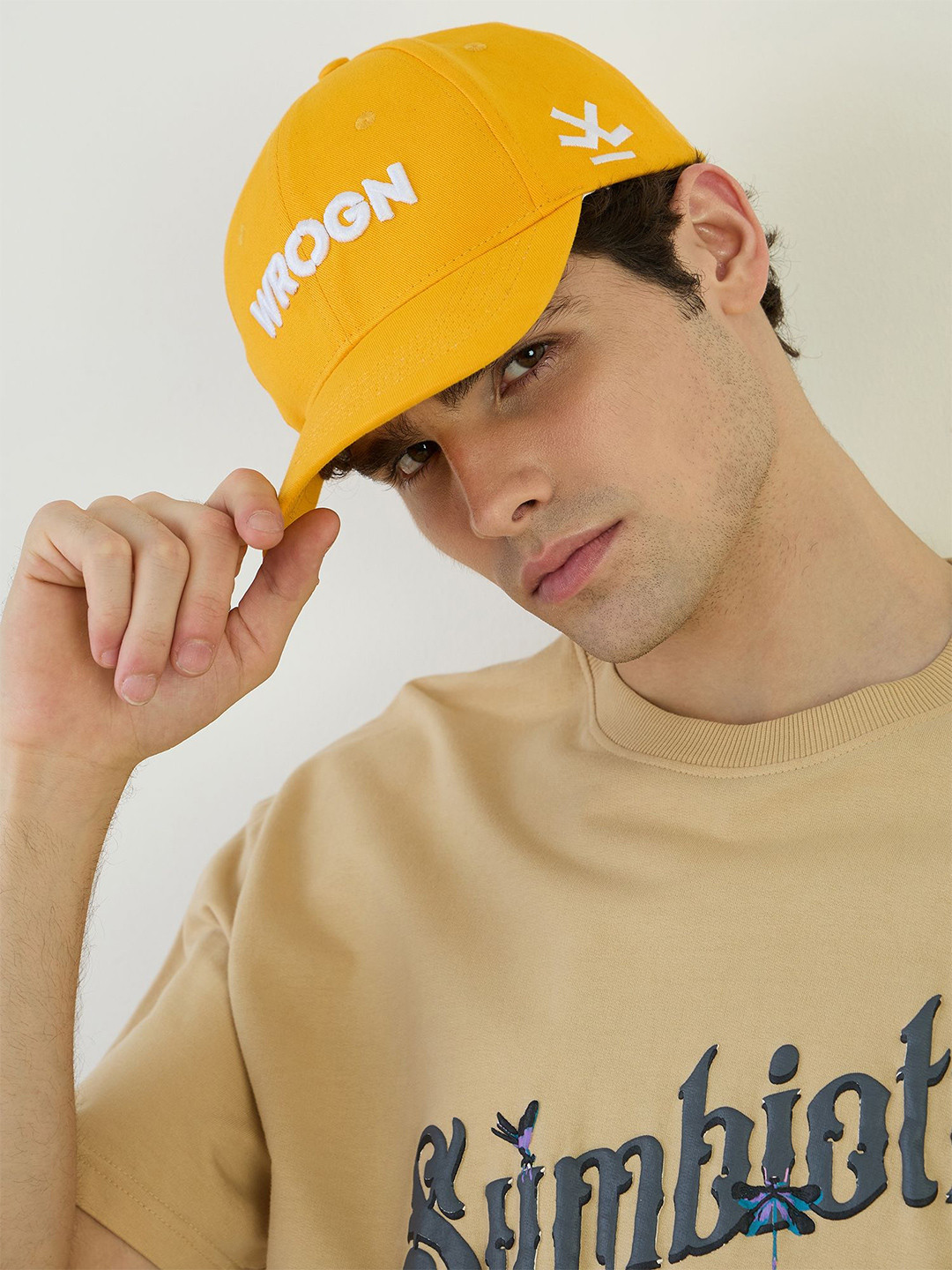 Buy WROGN Men Embroidered Snapback Cap - Caps for Men 33980435 | Myntra