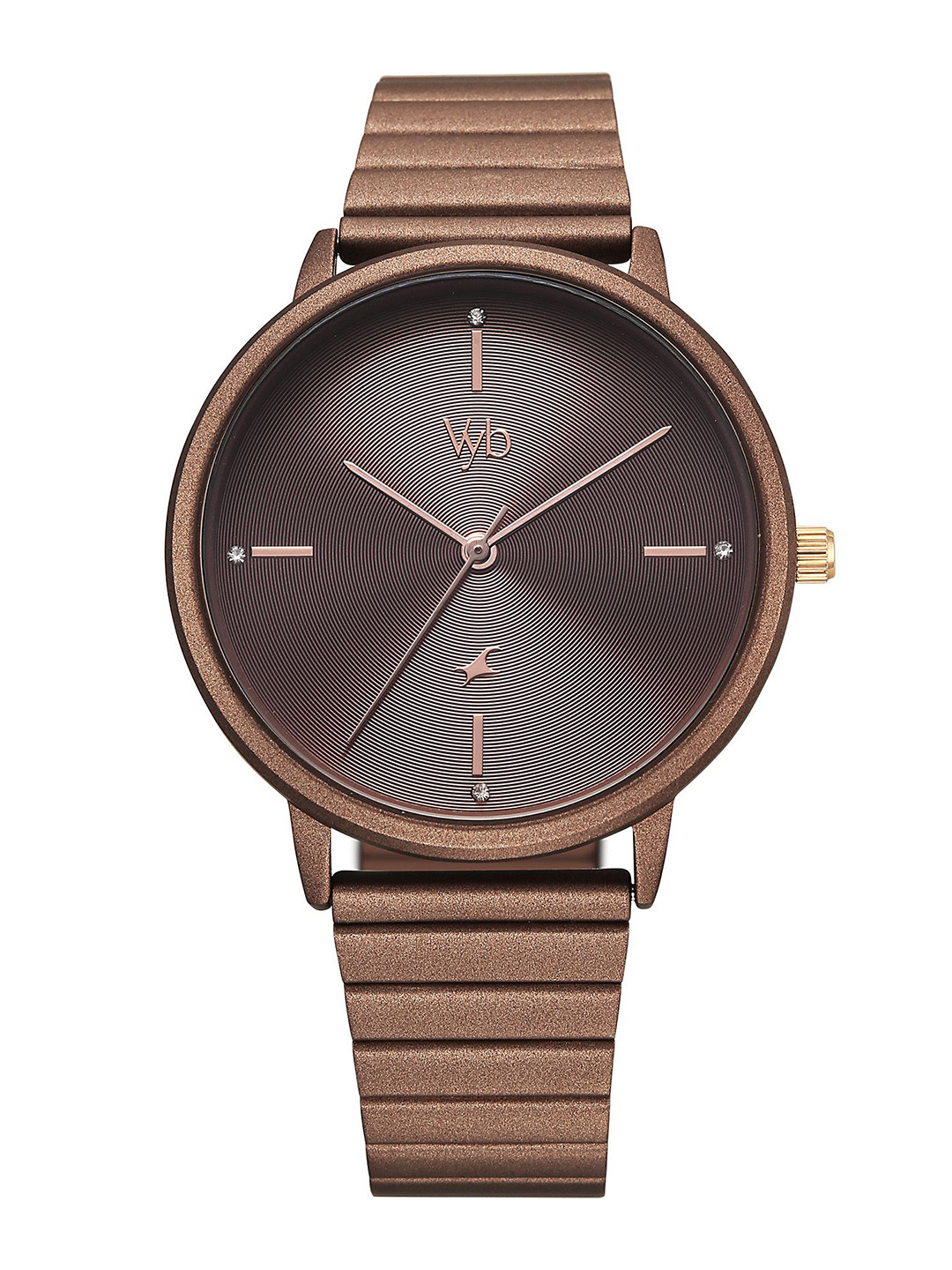 Buy Fastrack Women Embellished Dial & Bracelet Style Straps Analogue ...