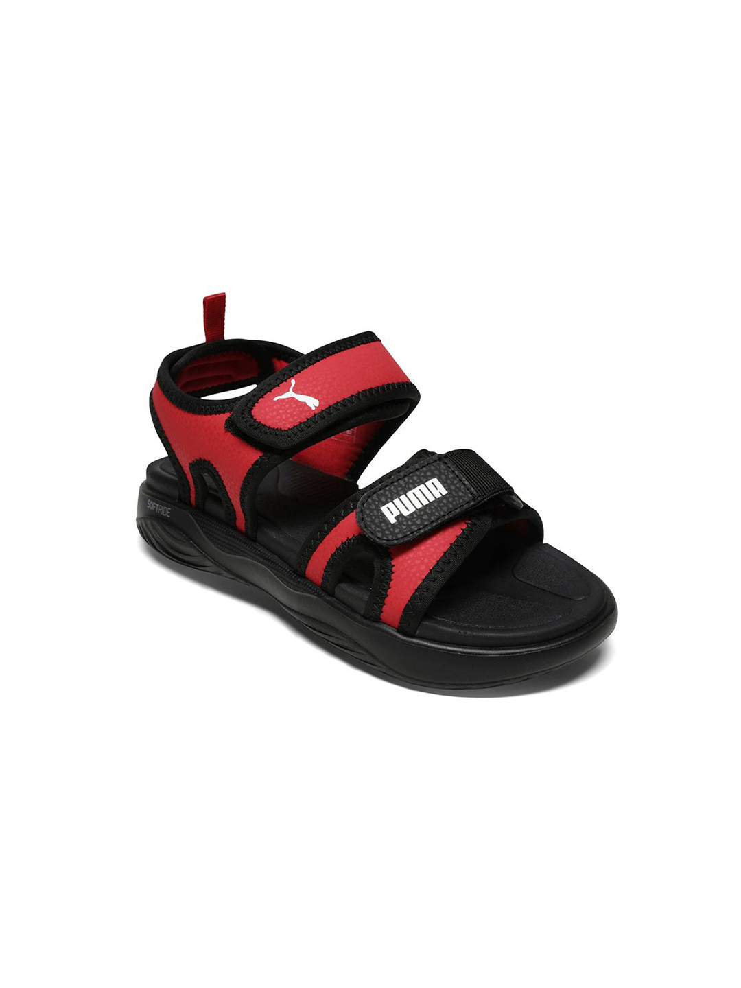 Buy PUMA Kids Softride Youth Colourblocked Backstrap Velcro Sandals ...
