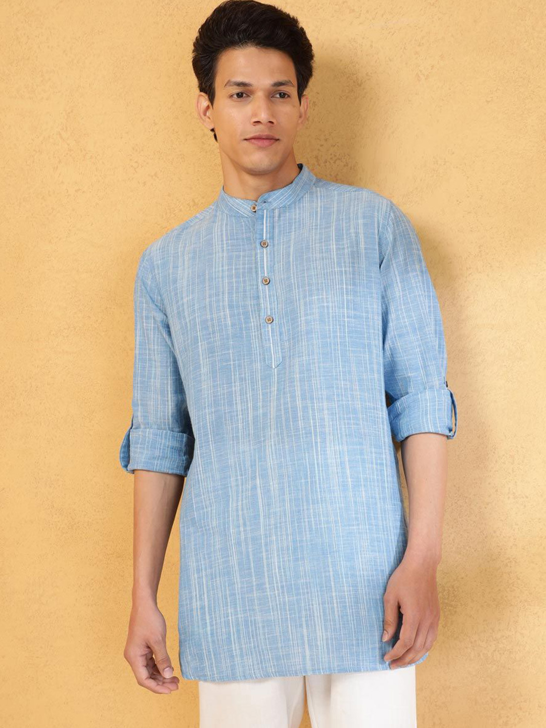 Buy Fabindia Men Thread Work Kurta - Kurtas for Men 33994243 | Myntra