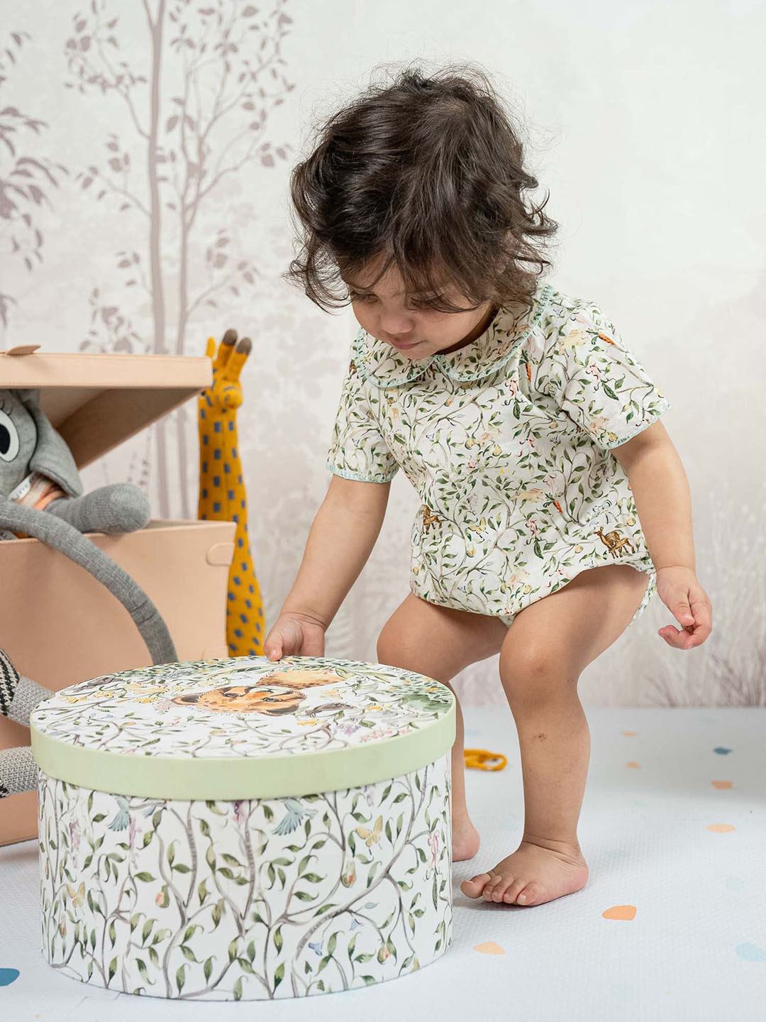 Buy THE BABY TRUNK Infant Floral Printed Organic Cotton Skin Friendly ...