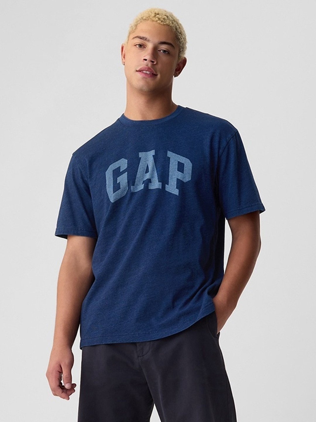 Buy GAP Brand Logo Printed Pure Cotton T Shirt - Tshirts for Men 33820350 | Myntra