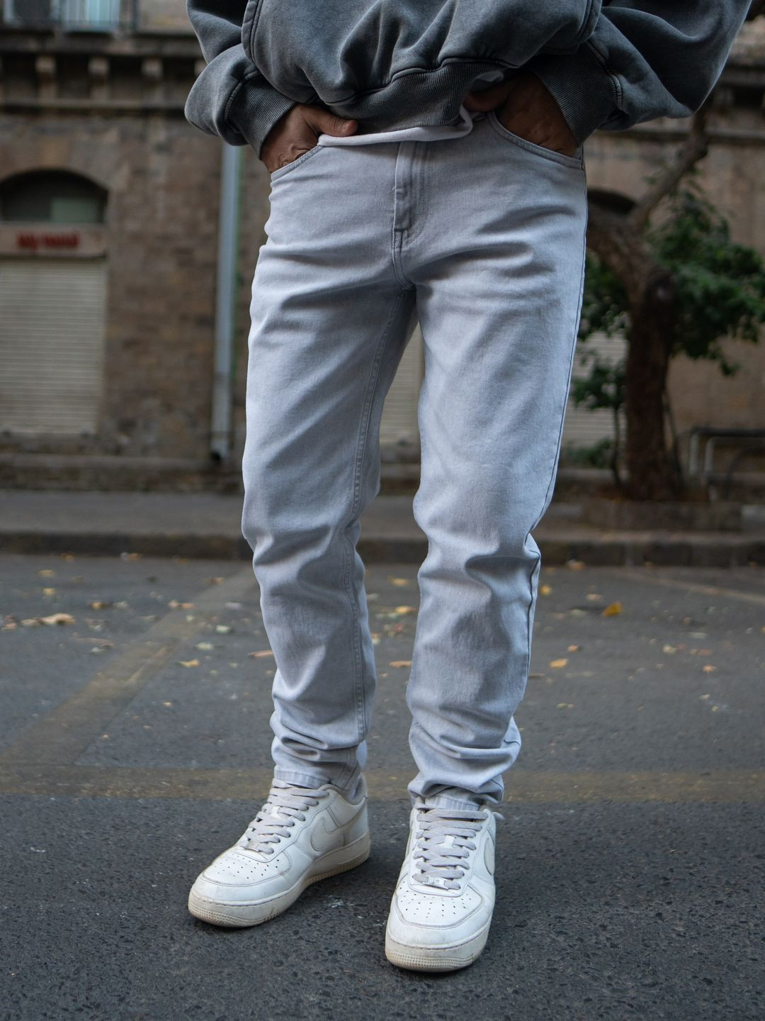 Buy Powerlook Men Regular Fit Mid Rise Light Fade Pure Cotton Jeans ...