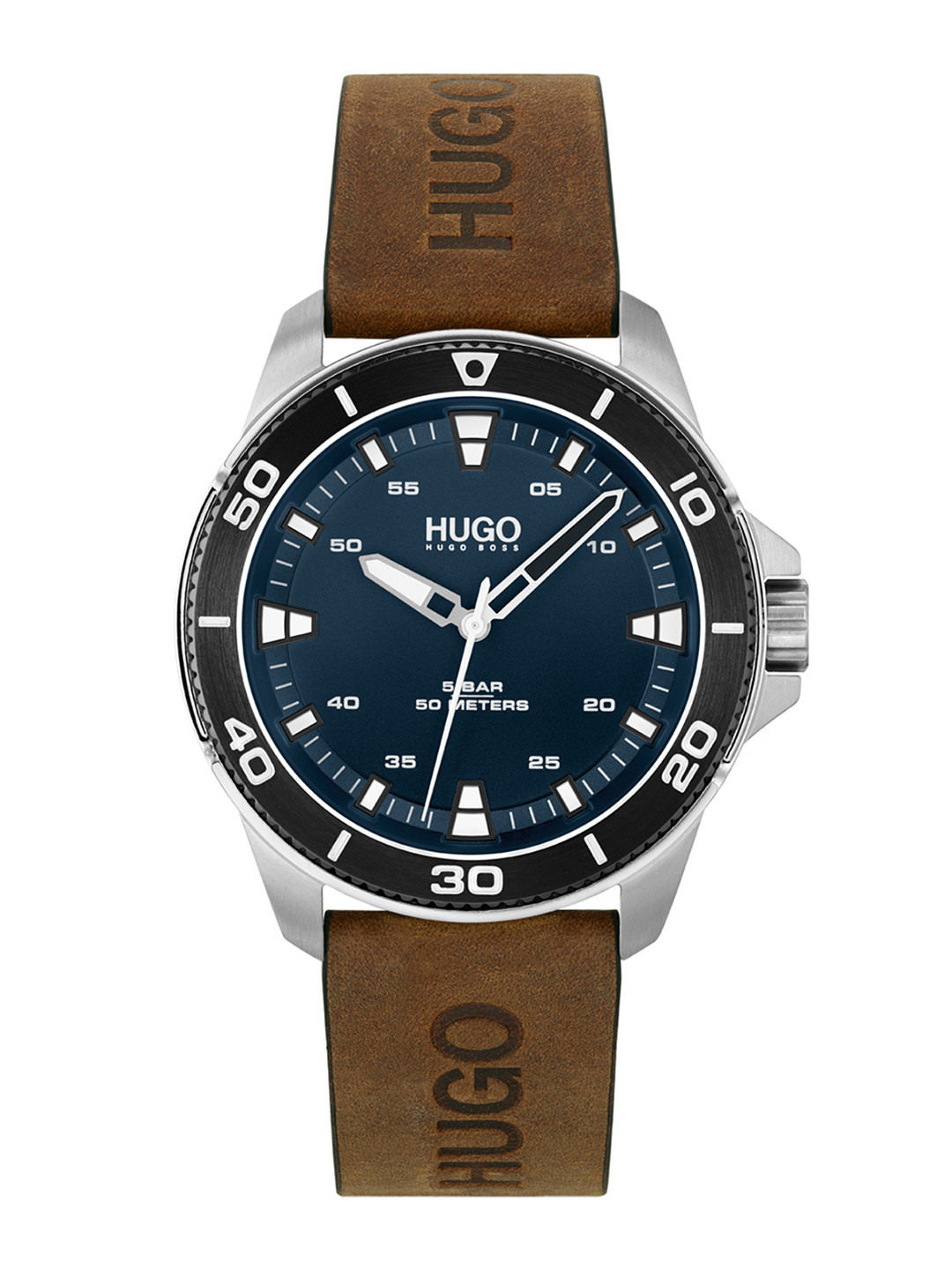 Buy HUGO Men Blue Streetdiver Analogue Watch 1530220 - Watches for Men ...