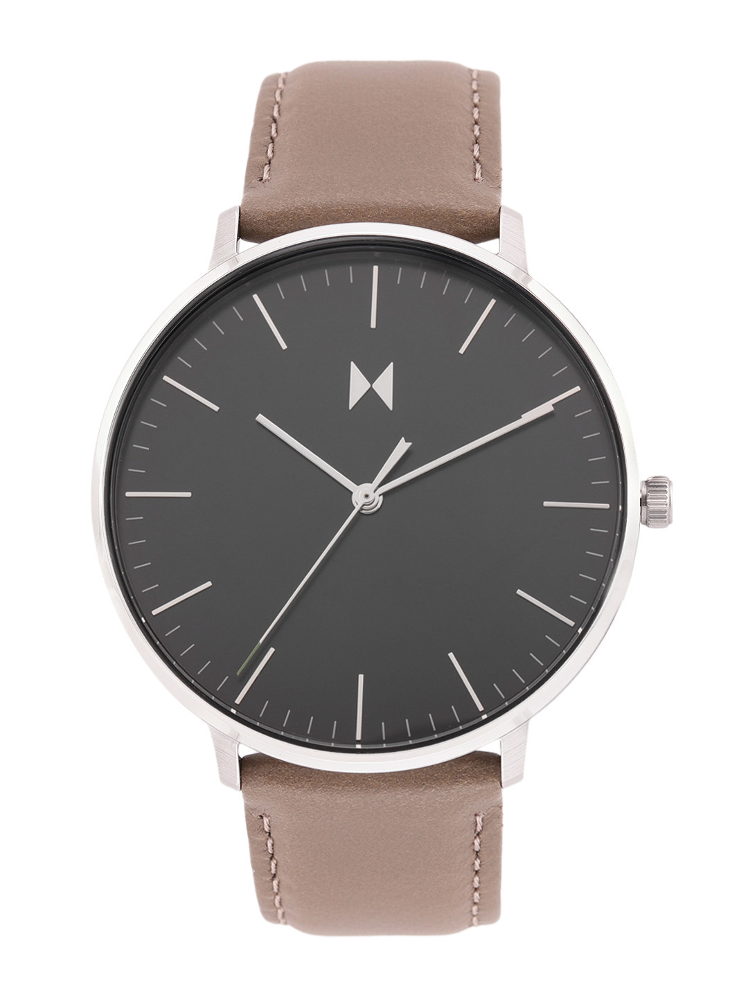 Buy MVMT Men Black Solid Leather Legacy Slim Analogue Watch 28000210 D Black - Watches for Men ...