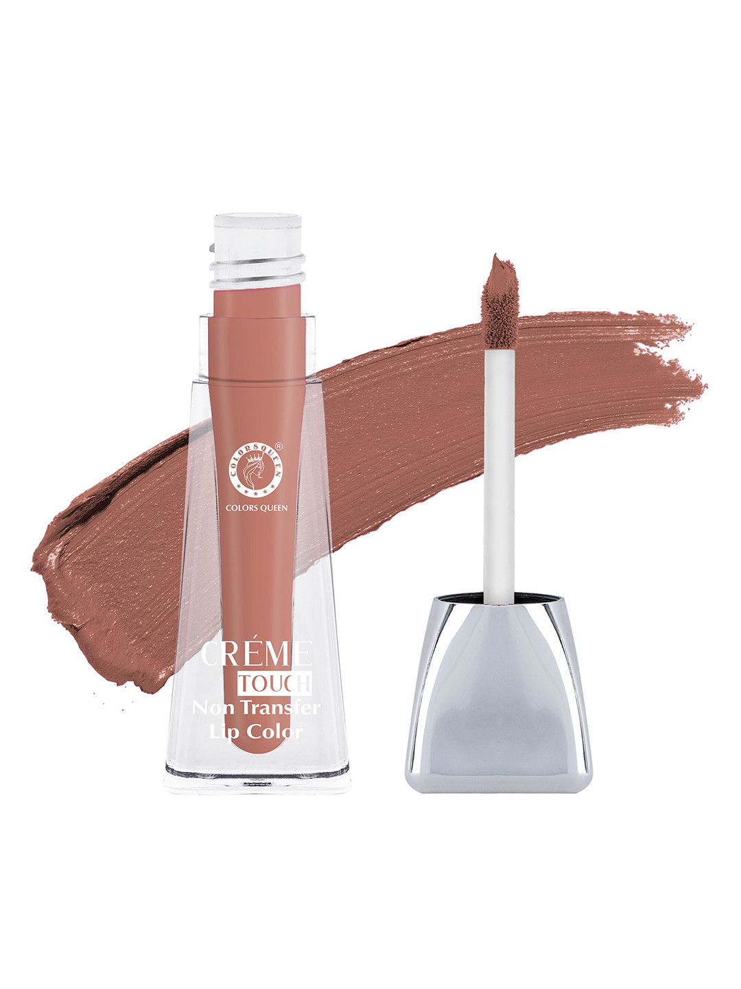 Buy Colors Queen Creme Touch Non Transfer Matte Lip Color 4 Ml Caramel ...