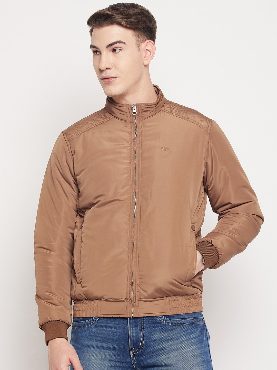 Buy Duke Men Brown Bomber Jacket - Jackets for Men 20276830 | Myntra