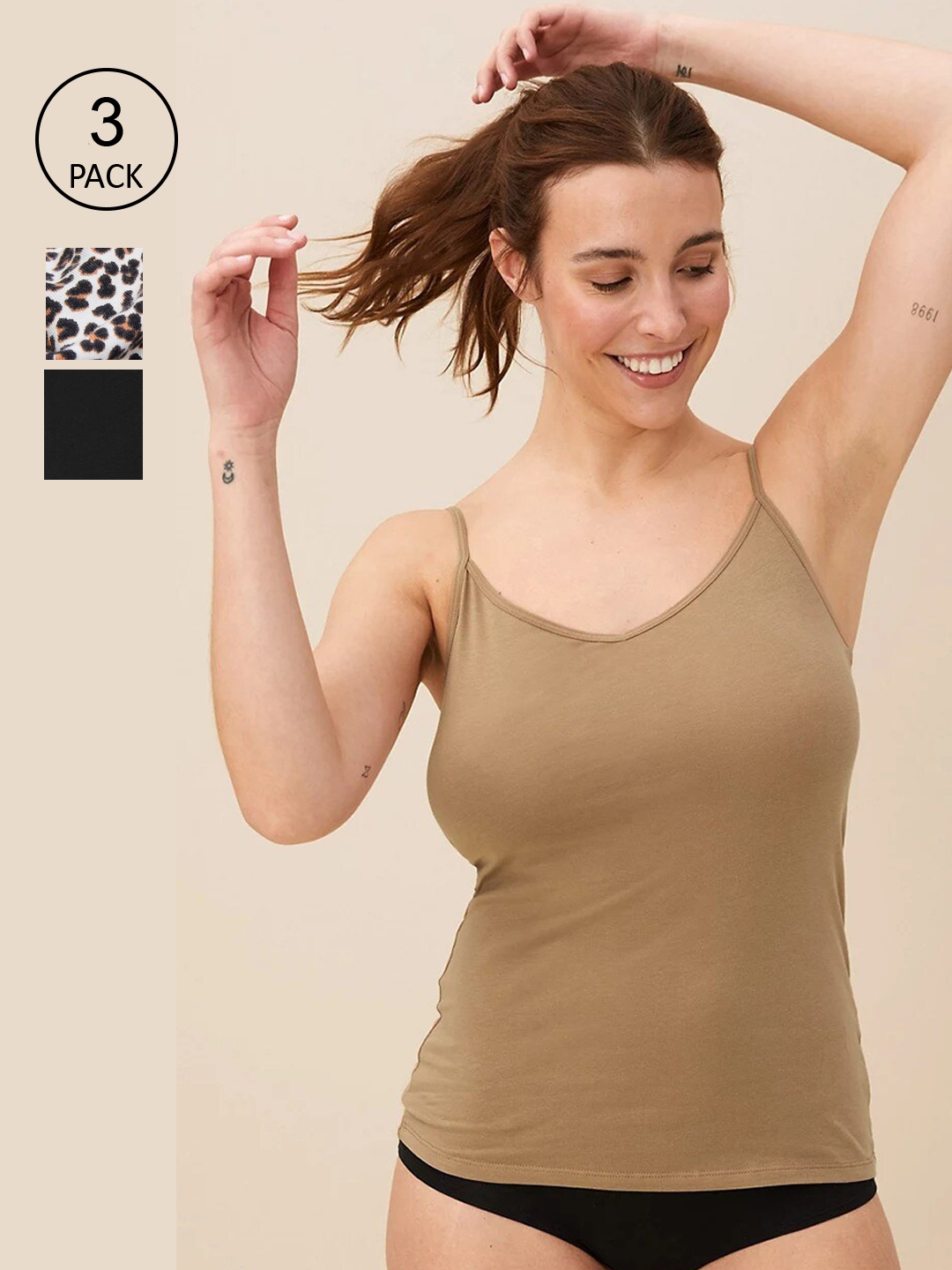 Buy Marks And Spencer Women Set Of 3 Camisoles Camisoles For Women 20289832 Myntra