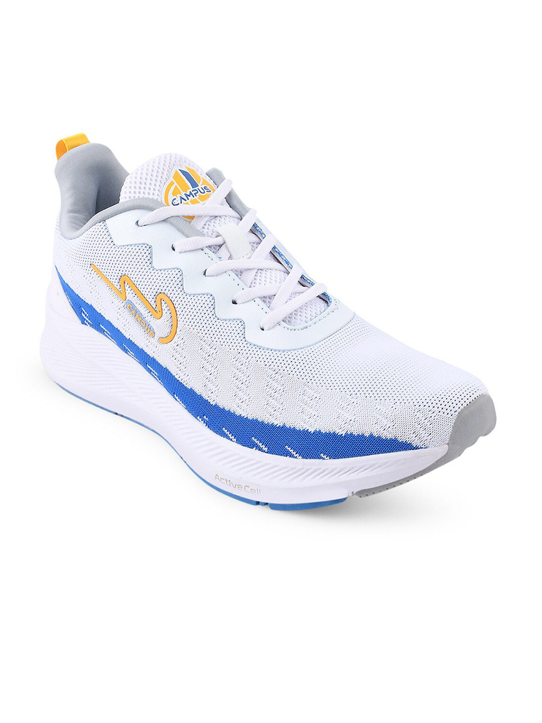Buy Campus Men White Mesh Running Shoes - Sports Shoes for Men 20292668 ...