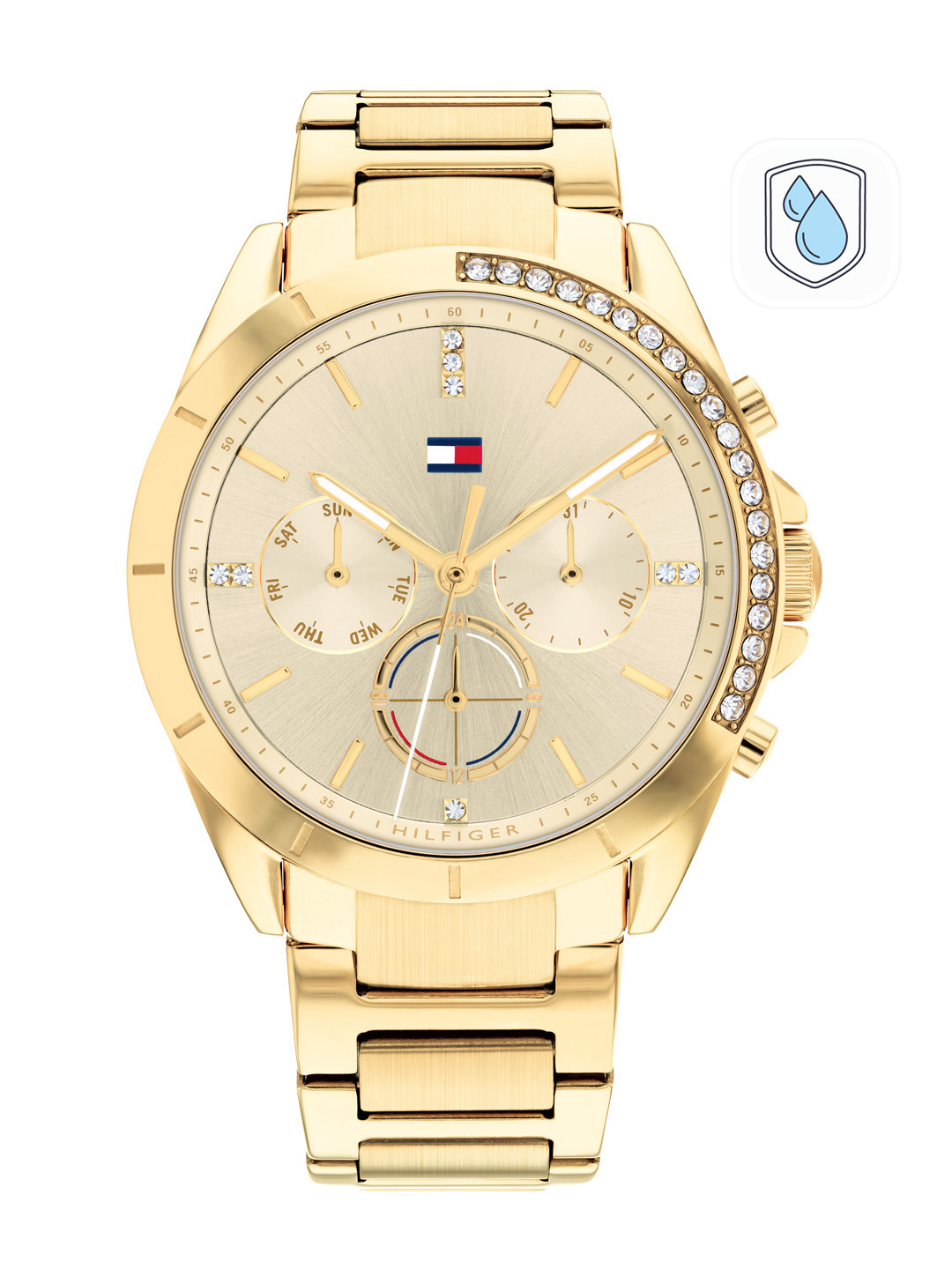 Buy Tommy Hilfiger Women Gold Toned Analogue Watch TH1782385W - Watches ...
