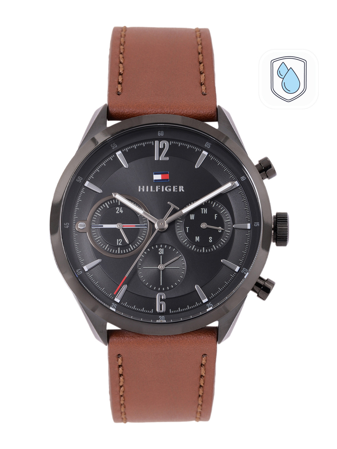 Buy Tommy Hilfiger Men Black Analogue Watch TH1791942W - Watches for ...