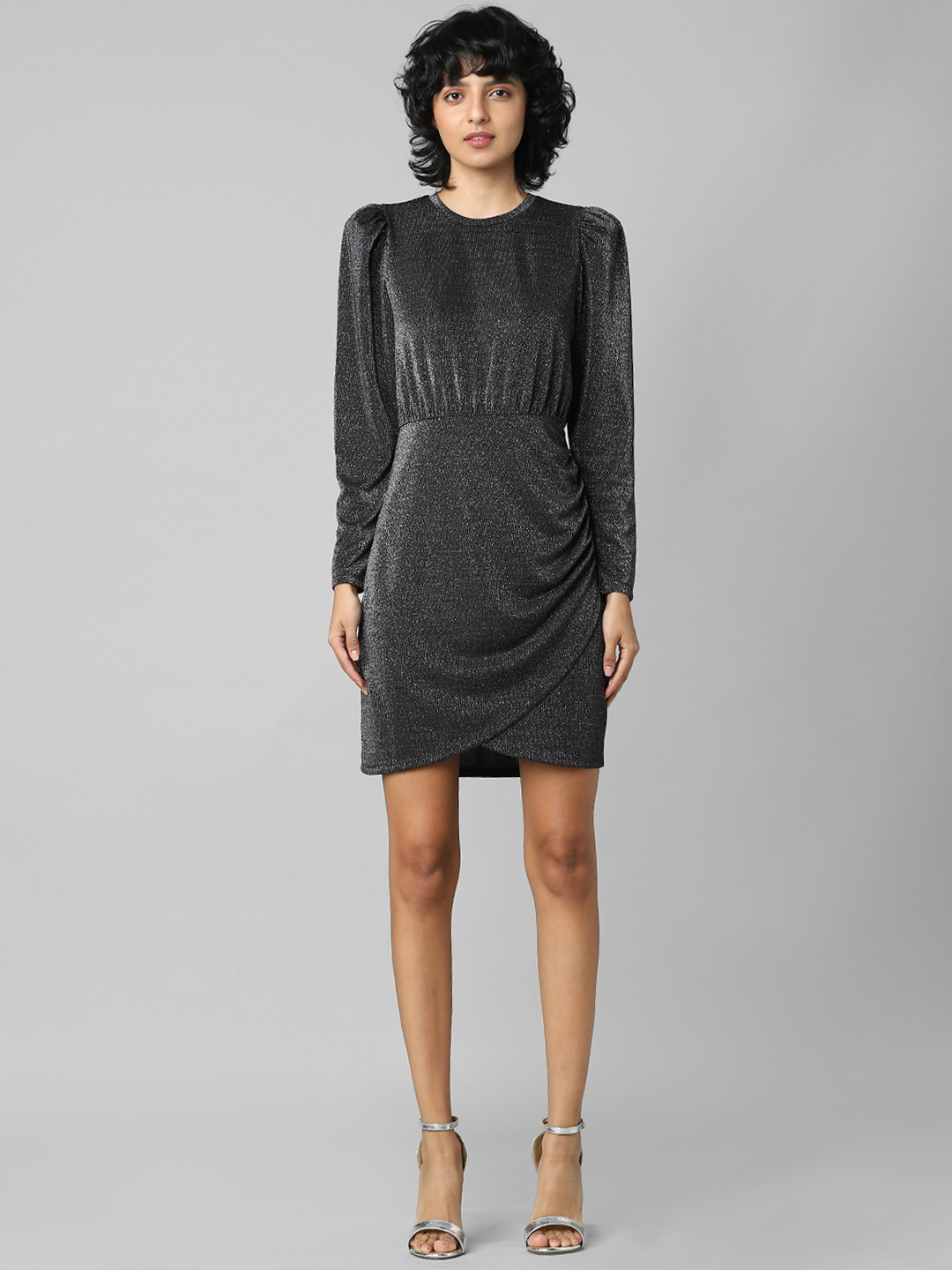 Buy ONLY Women Black Solid Sheath Dress - Dresses for Women 20299780 ...