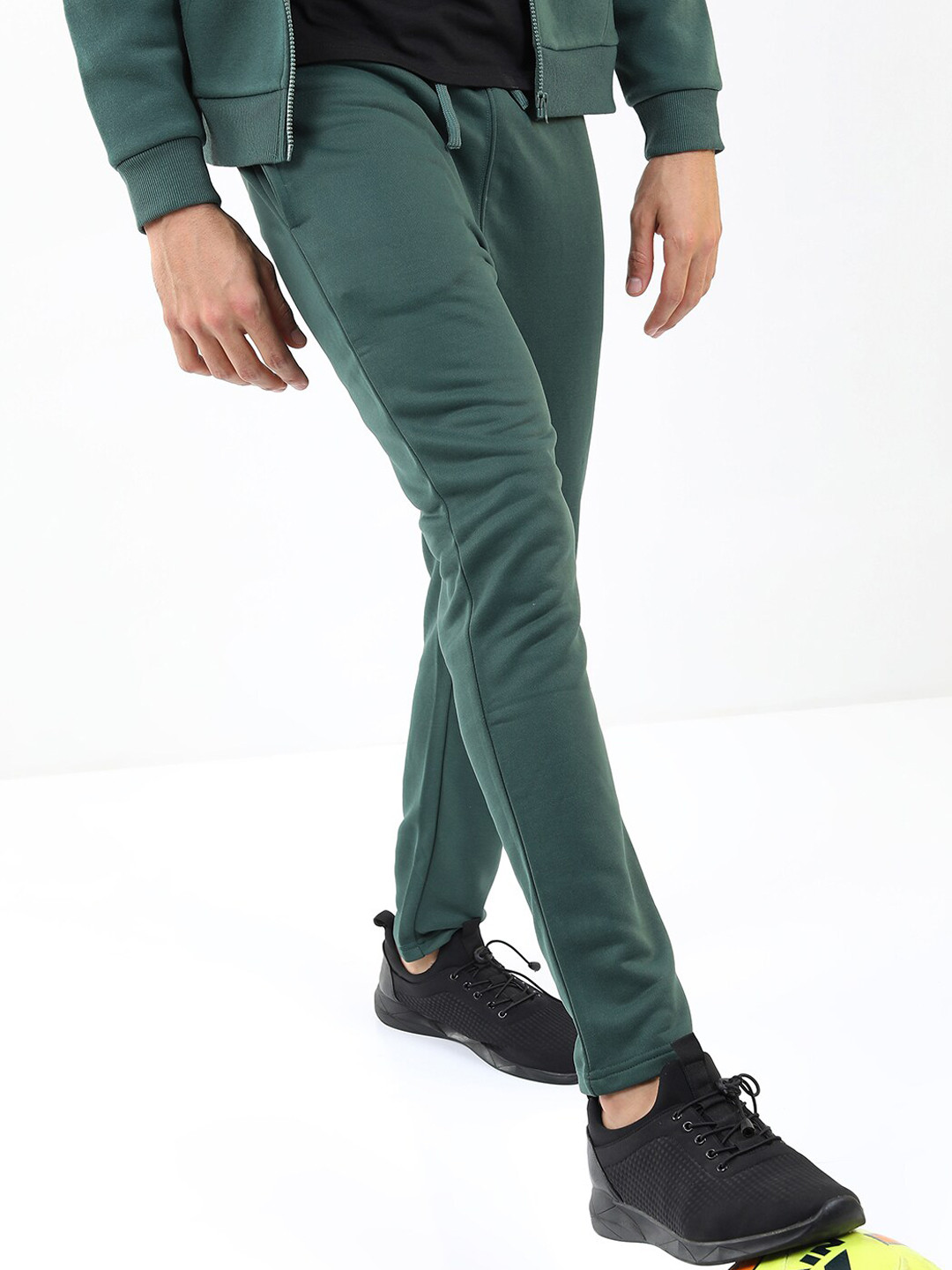 Buy KETCH Men Green Solid Track Pants - Track Pants for Men 20303168 ...