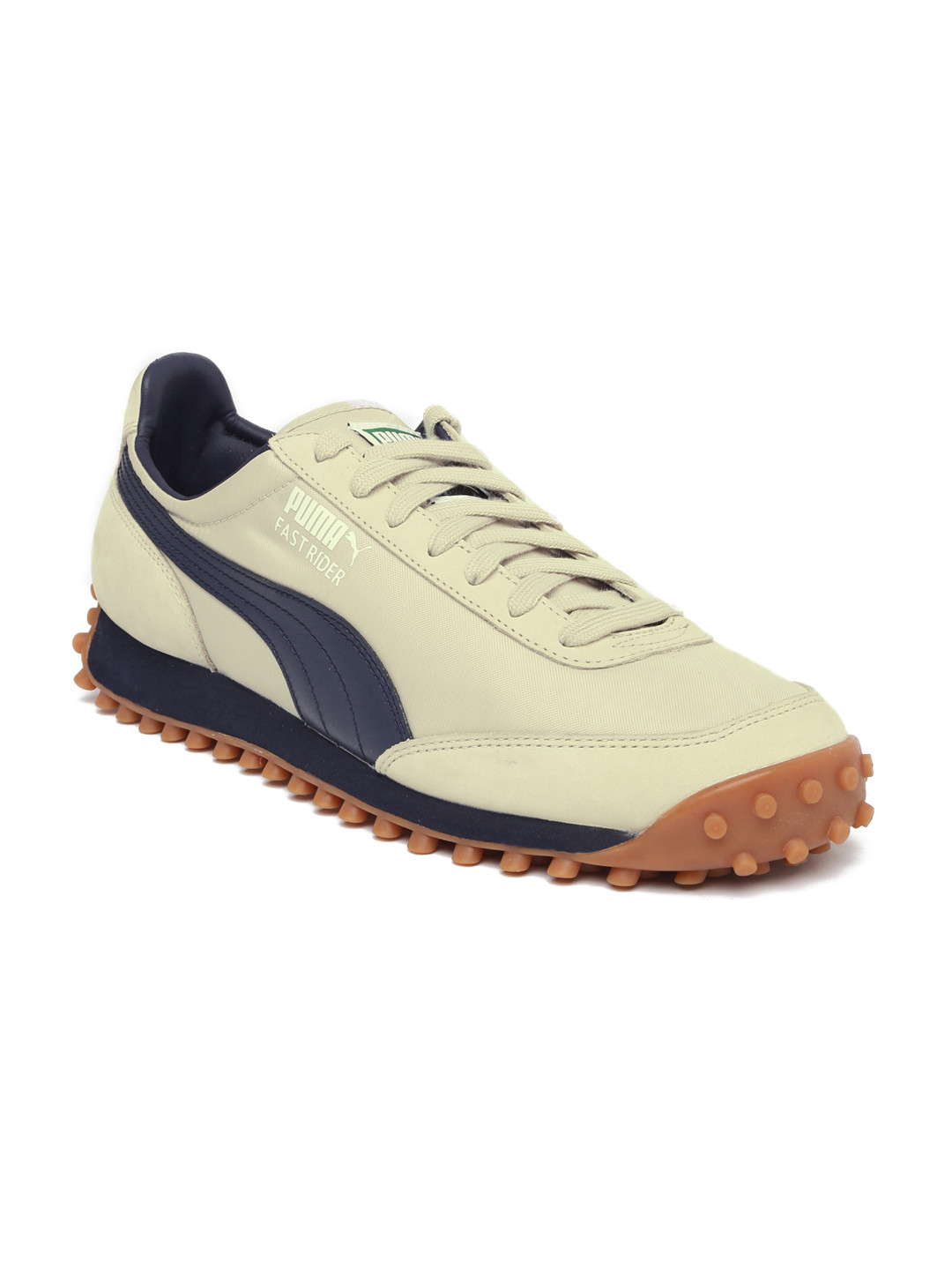 Buy Puma Men Beige Fast Rider OG Sneakers - Casual Shoes for Men ...