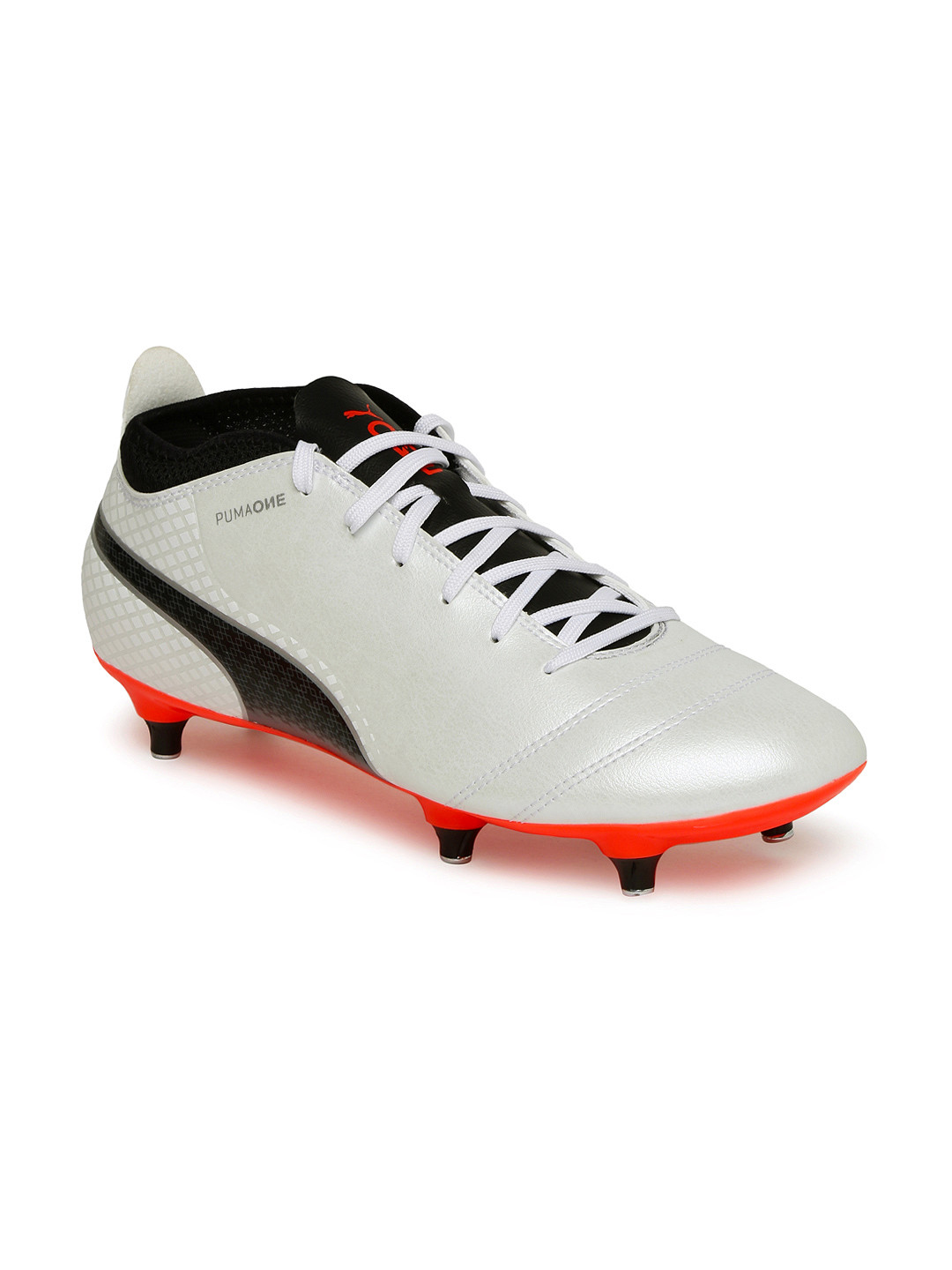 Buy Puma Men White One 17.4 SG Football Shoes - Sports Shoes for Men ...