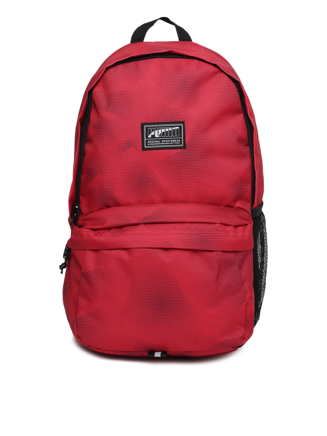 Buy Puma Unisex Red Printed Academy Backpack - Backpacks for Unisex ...