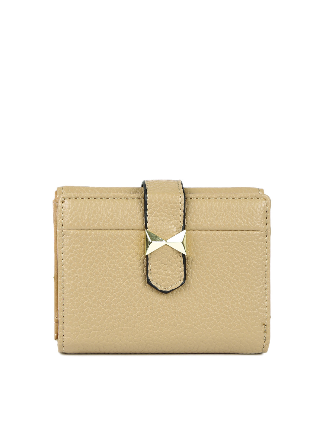 Buy DressBerry Women Beige Solid Wallet - Wallets for Women 2031380 ...