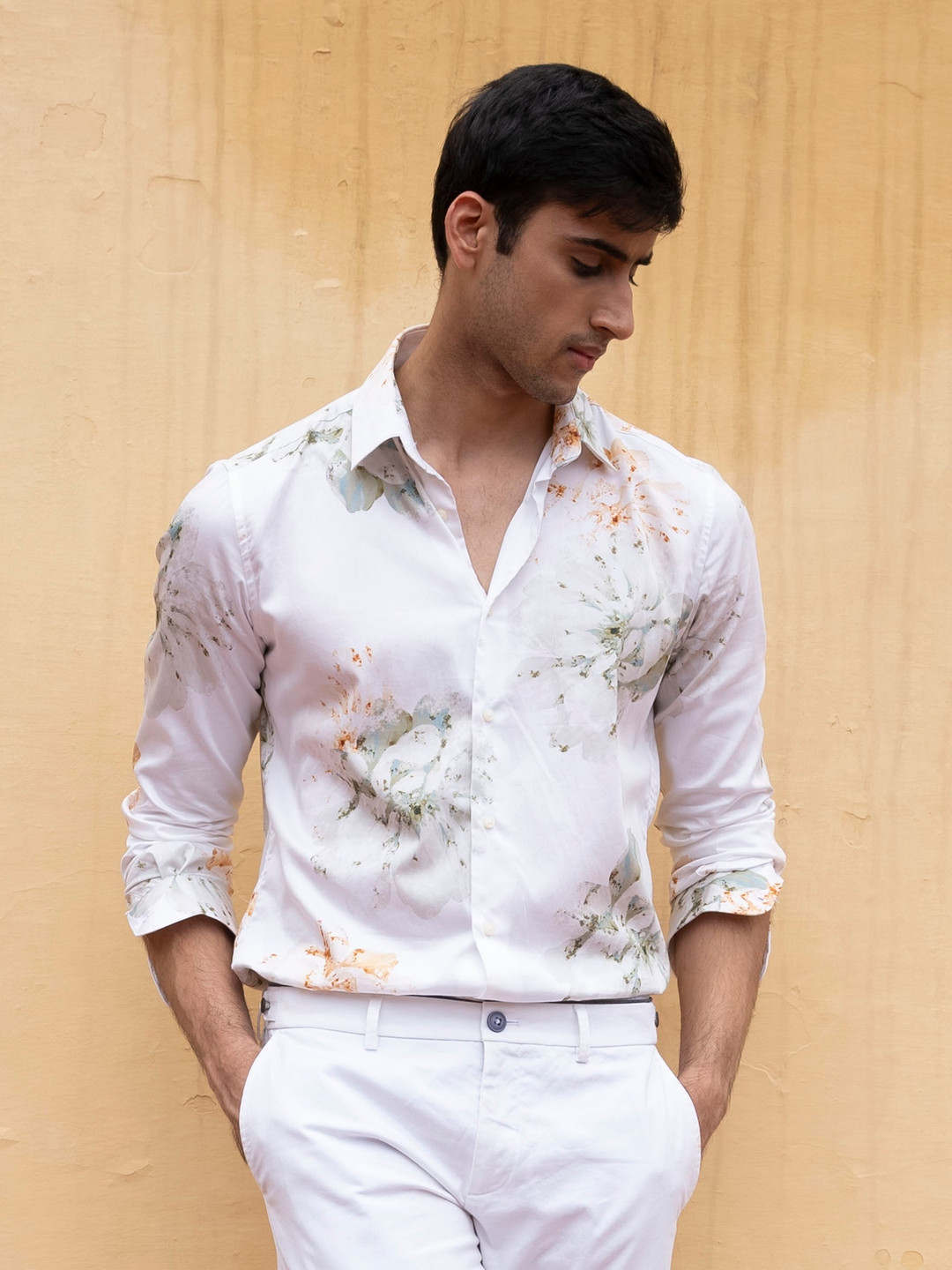 Buy RARE RABBIT Men Alfey Printed Slim Fit Shirt - Shirts for Men ...