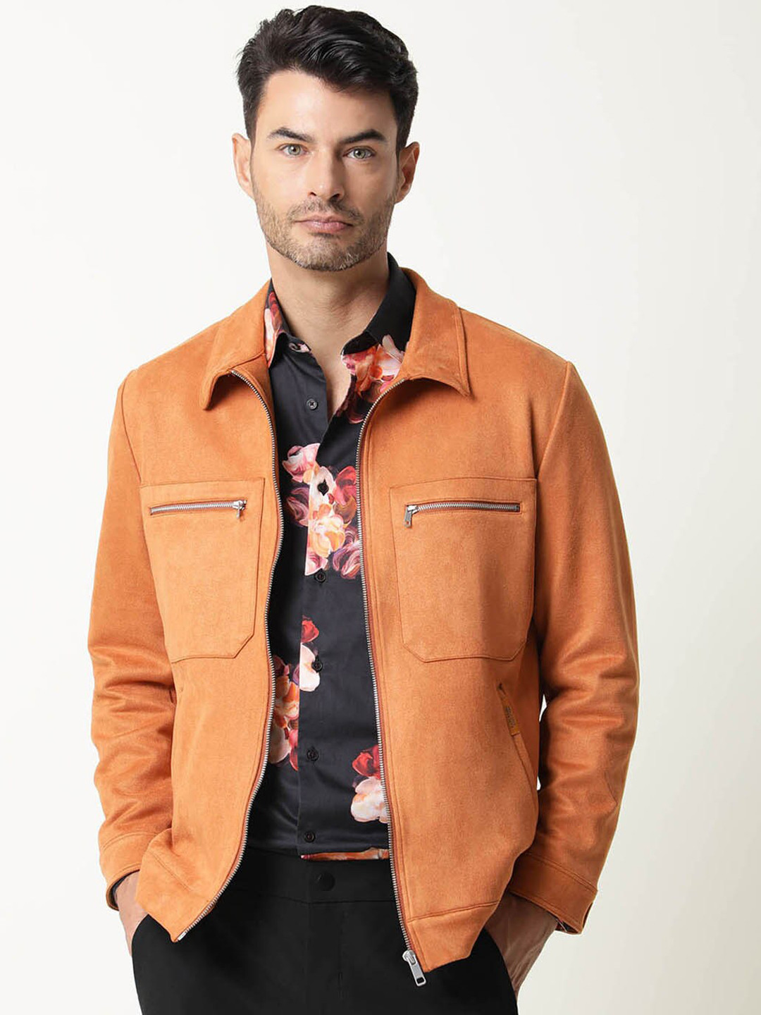 Buy RARE RABBIT Men Bax Slim Fit Jacket - Jackets for Men 20319786 | Myntra