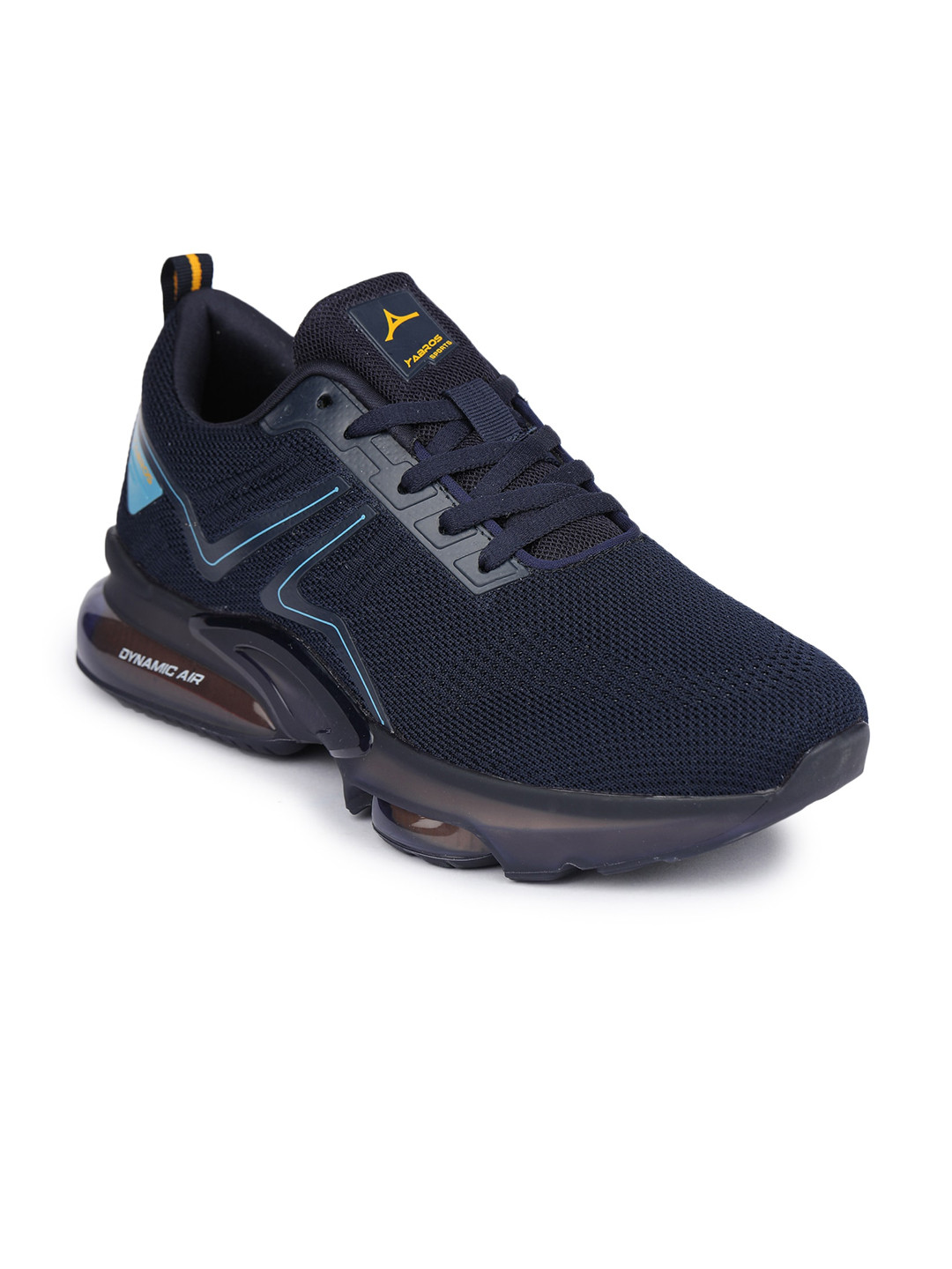 Buy ABROS Men Navy Blue BENJAMIN Mesh Running Shoes - Sports Shoes for ...