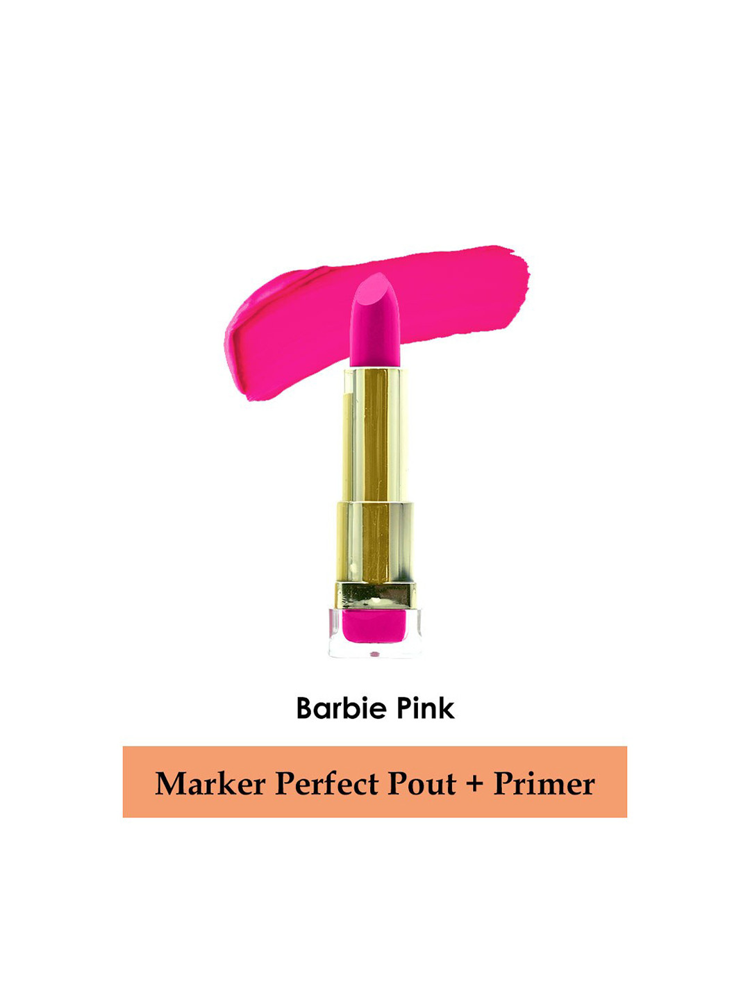 Buy BeautyRelay London Long Lasting Perfect Pout + Primer Lipstick 3.5 ...