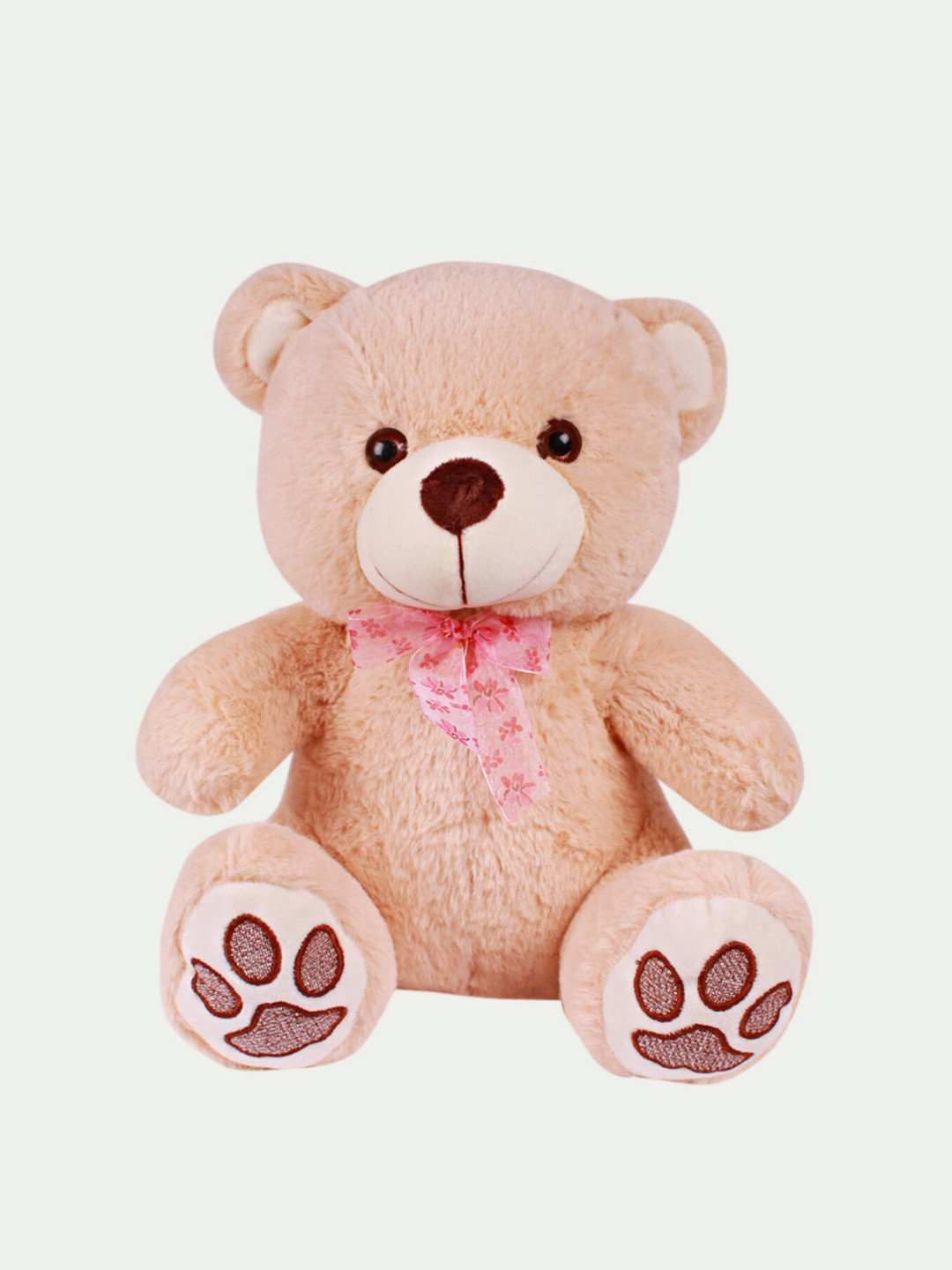 Buy DukieKooky Kids Cream Teddy Bear With Tie Soft Toy - Soft Toys And ...