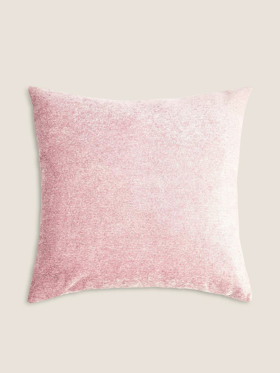 Buy Marks & Spencer Pink Solid Velvet Floor Cushion - Cushions for ...