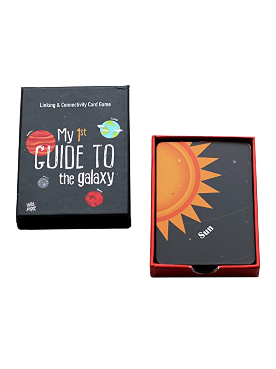 Buy Happywagon Kids Black My First Guide To The Galaxy Flashcards ...