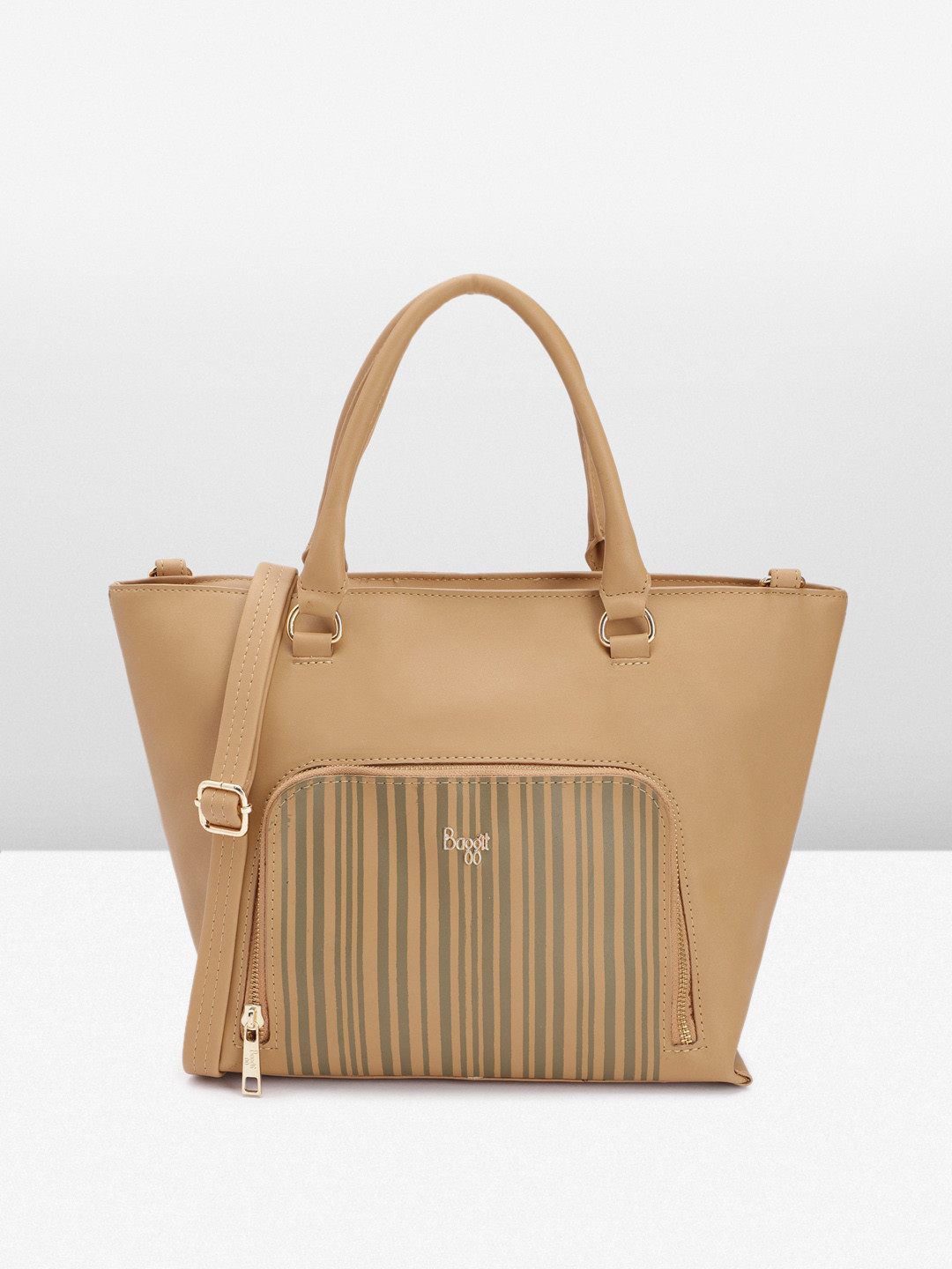 Buy Baggit Striped Handheld Bag - Handbags for Women 20354856 | Myntra