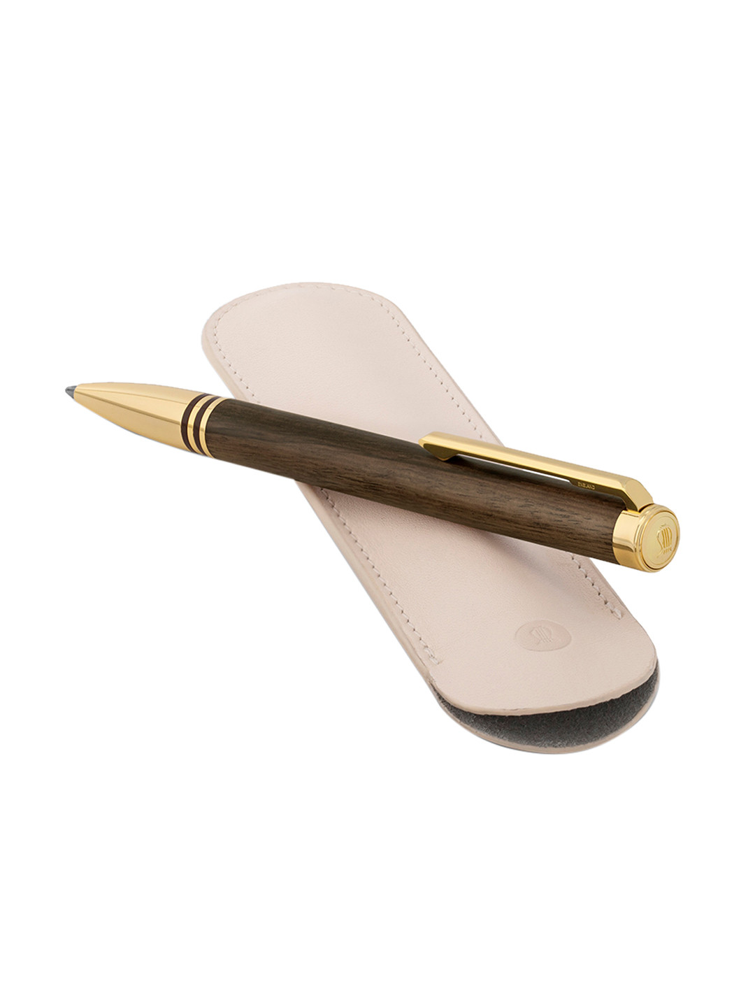 Buy Lapis Bard Brown Contemporary Torque Hickory Ballpoint Pen - Pens ...