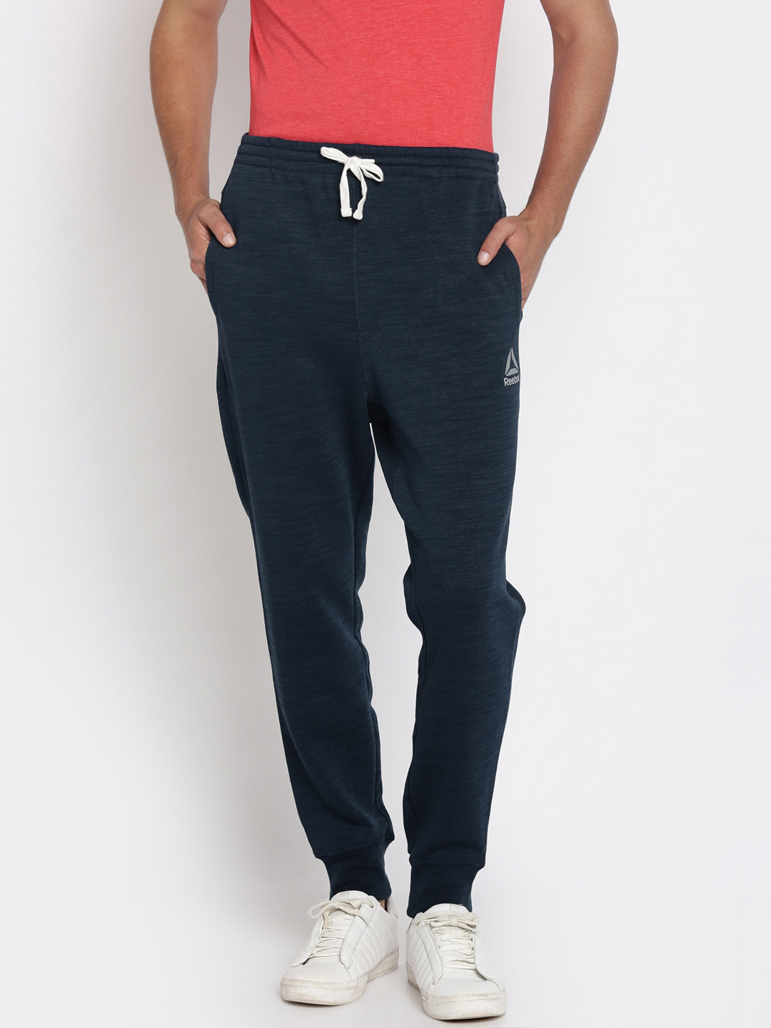 Buy Reebok Navy EL PRIME GROUP Joggers - Track Pants for Men 2036401 ...