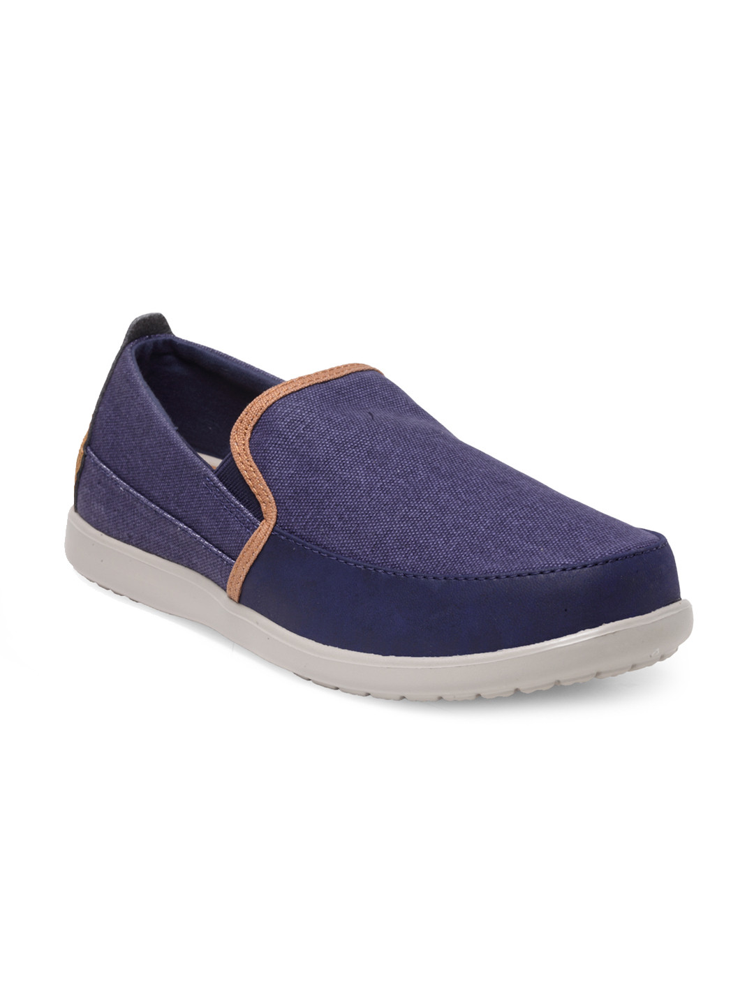 Buy Crocs Men Navy Blue Loafers - Casual Shoes for Men 2037542 | Myntra