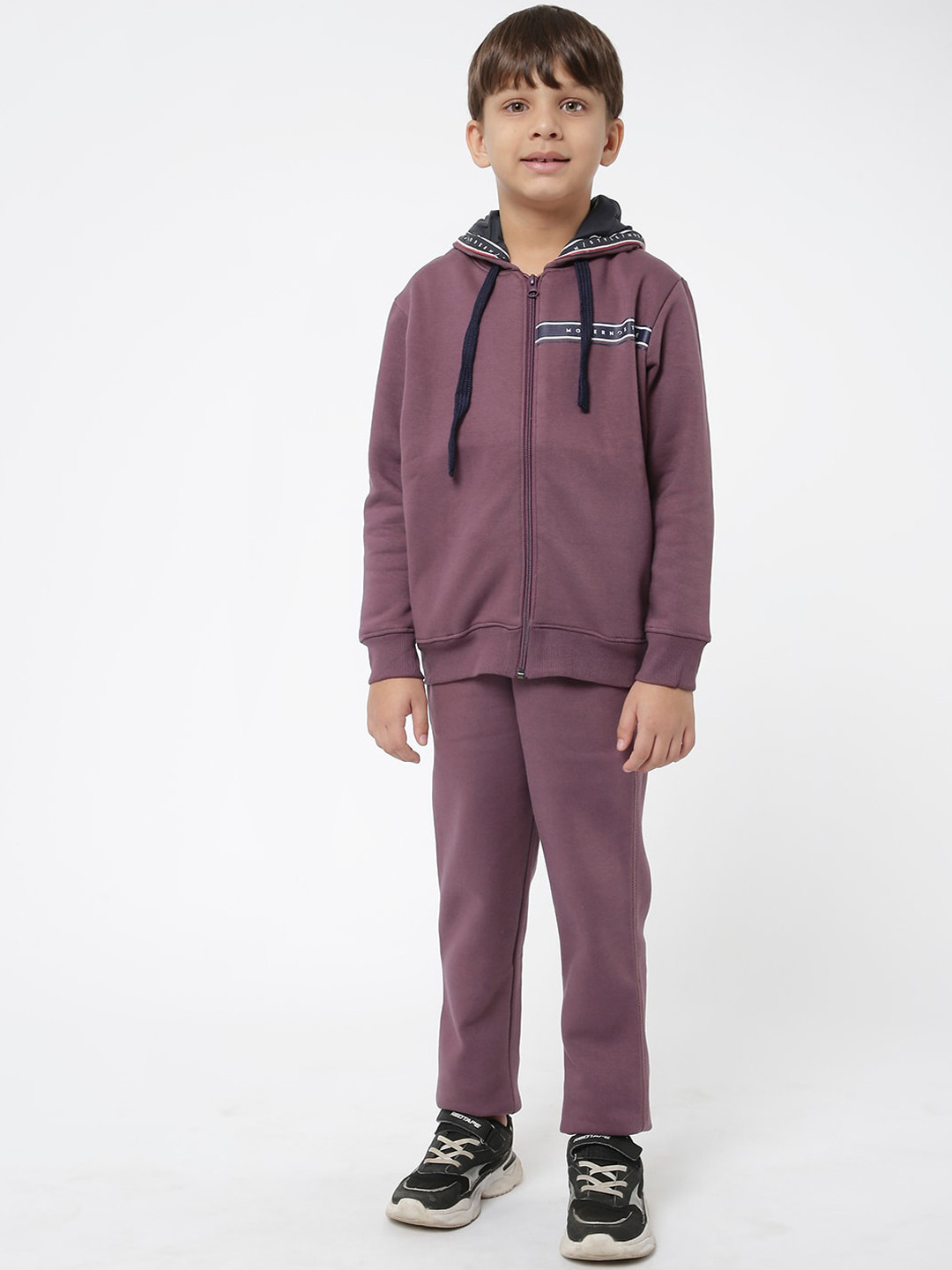 Buy Sweet Dreams Boys Brown Solid Tracksuits - Tracksuits for Boys ...