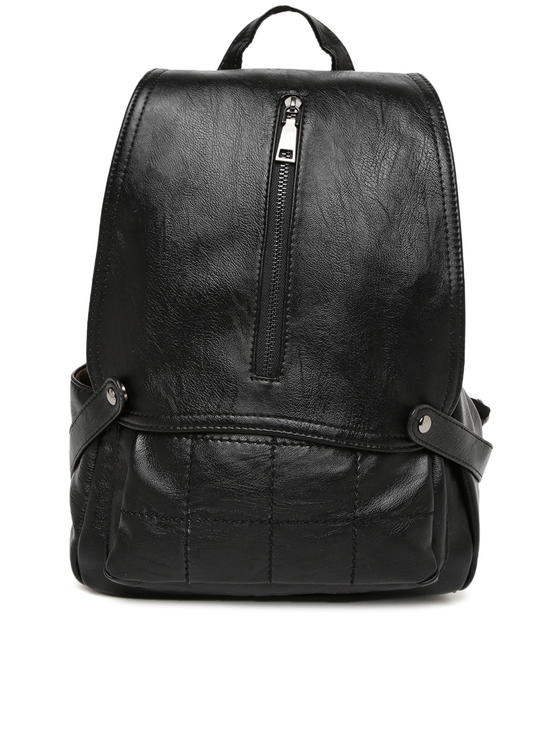 Buy Roadster Women Black Solid Backpack - Backpacks for Women 2040838 ...