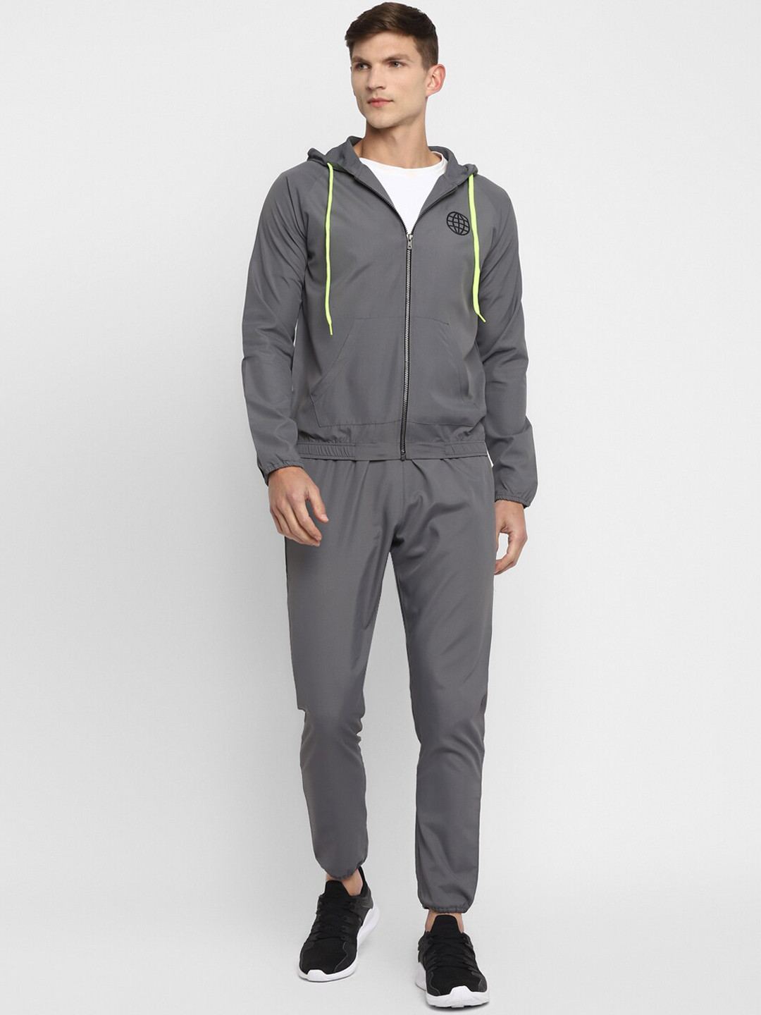 Buy Yuuki Men Grey Solid Tracksuits - Tracksuits for Men 20420206 | Myntra