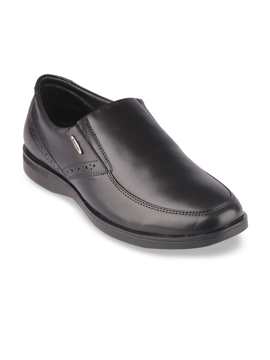 Buy Red Chief Men Black Leather Formal Loafer - Formal Shoes for Men ...