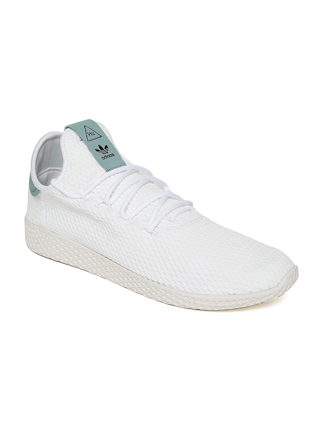 Buy ADIDAS Originals Men White Tennis HU Shoes - Casual Shoes for Men ...
