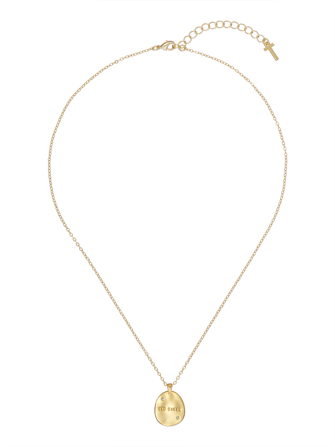 Buy Ted Baker Gold Toned Constellation Coin Pendant - Pendant for Women ...