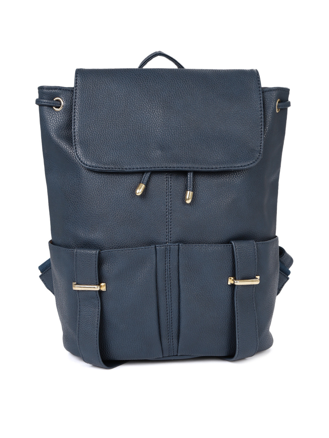Buy DressBerry Women Navy Solid Backpack - Backpacks for Women 2044259 ...