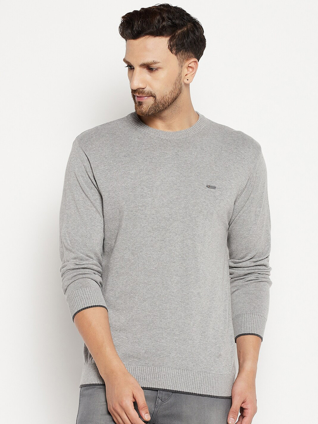 Buy Duke Men Grey Pullover - Sweaters for Men 20444216 | Myntra