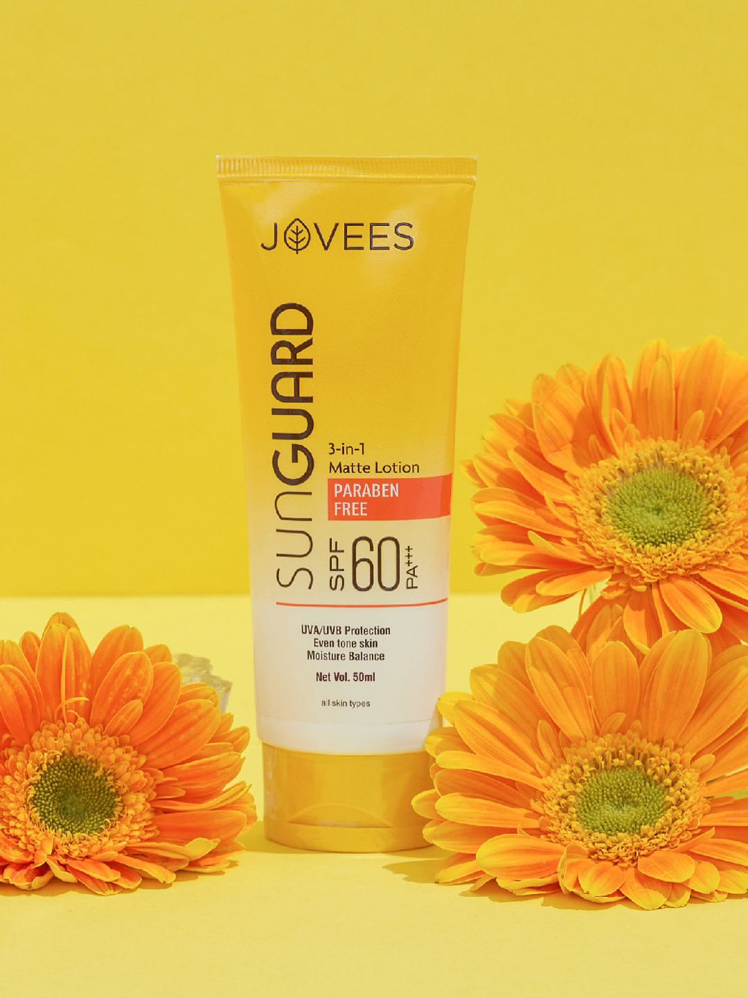 Buy Jovees Herbal Sun Guard SPF 60 PA++++ 3 In 1 Matte Lotion For UVA ...