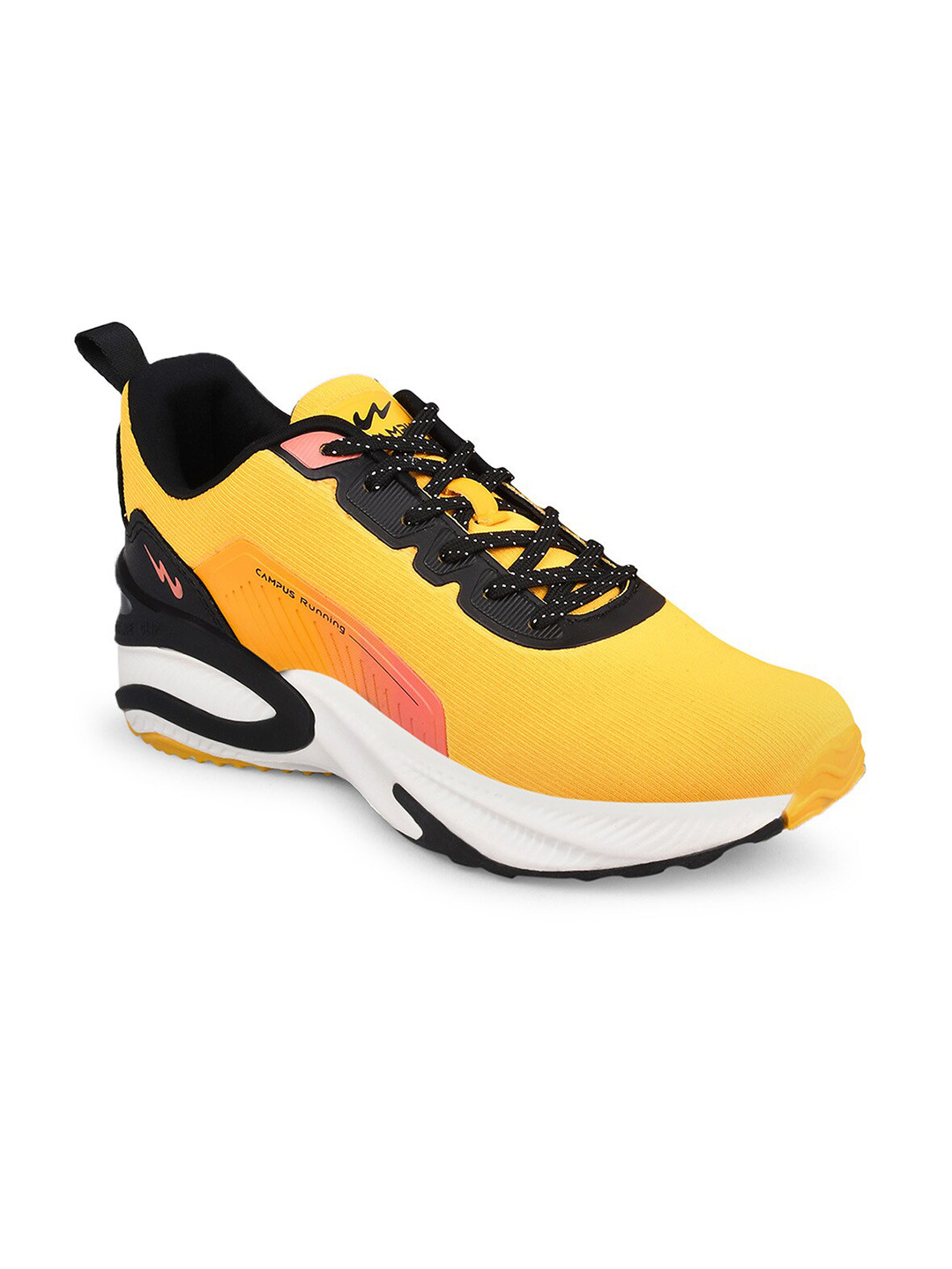 Buy Campus Men Yellow Mesh Running Shoes - Sports Shoes for Men ...