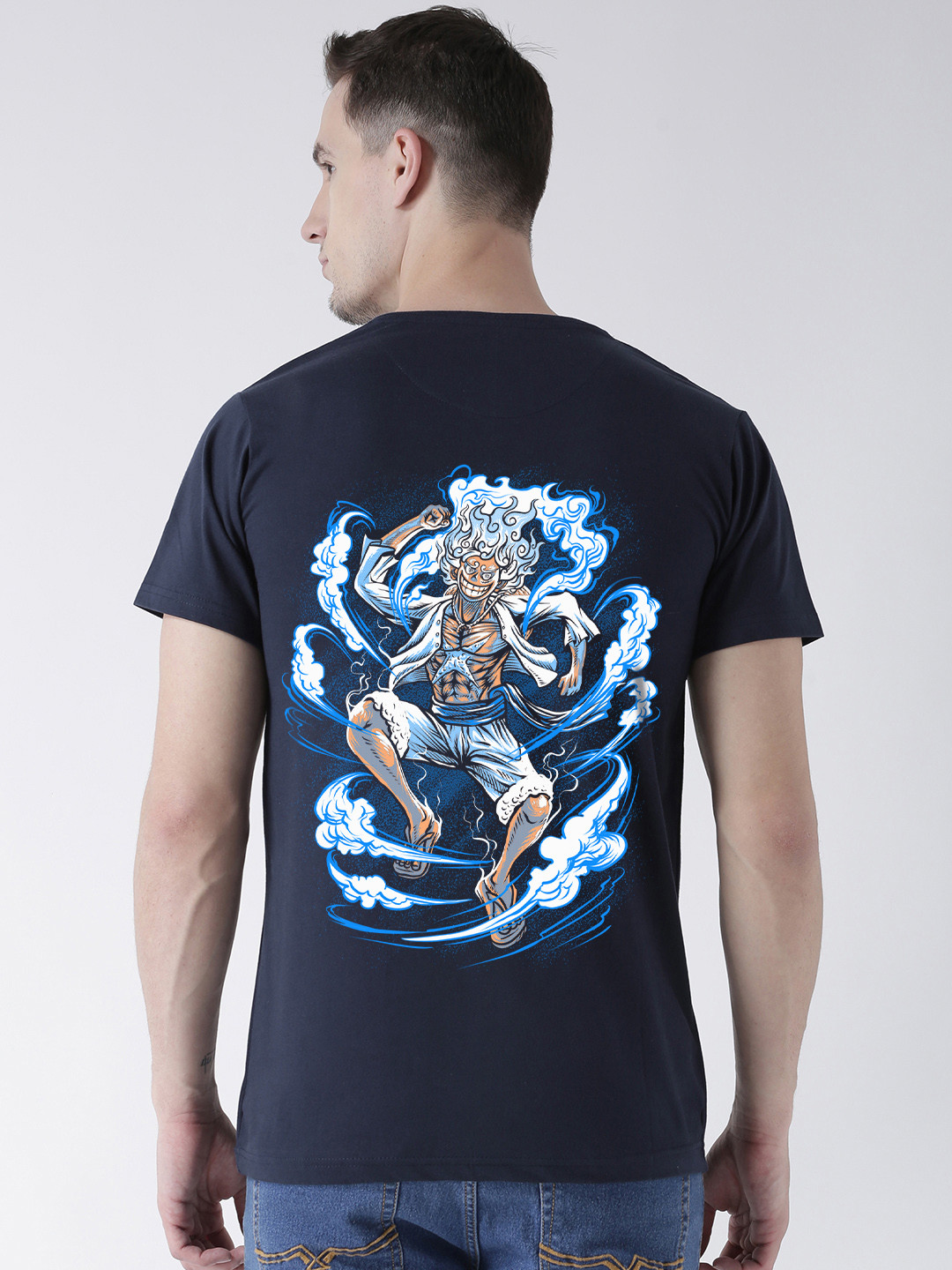 Buy COMICSENSE Men Anime Printed One Piece Cotton Tshirt - Tshirts for ...