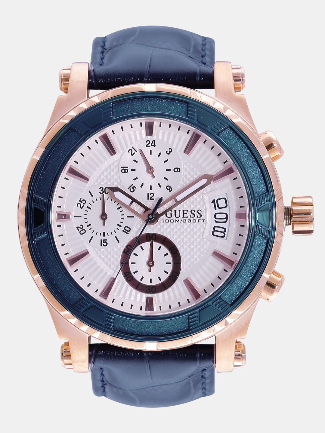 Buy GUESS Men Off White Chronograph Watch W0673G6 - Watches for Men ...