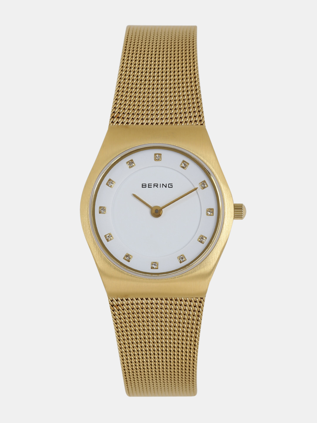 Buy BERING Women White Classic Sapphire Crystal Analogue Watch 11927 ...