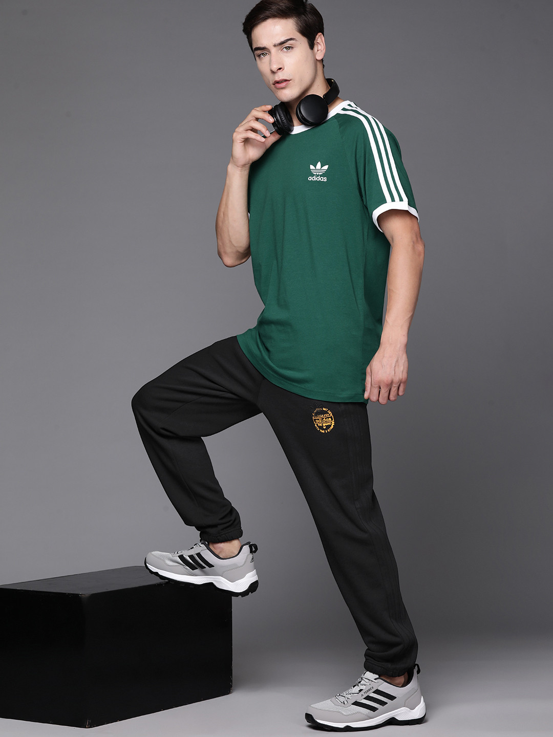 Buy ADIDAS Originals Men Pure Cotton New Age Sweat Pants - Track Pants ...