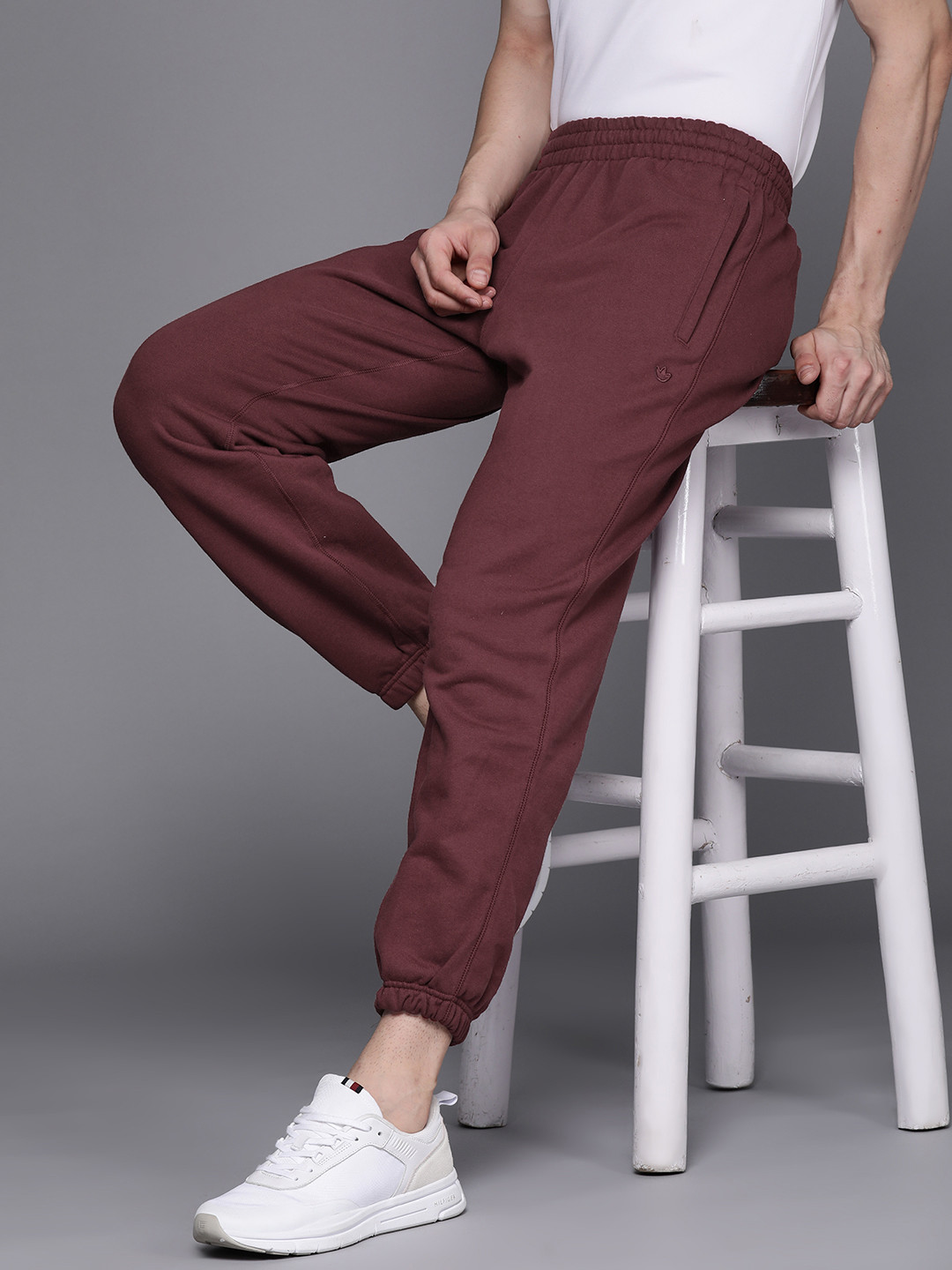 Buy ADIDAS Originals Men Contempo French Terry Solid Sweat Joggers ...