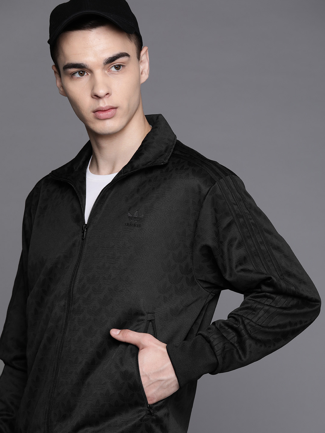 Buy ADIDAS Originals Graphics Monogram Track Jacket - Jackets for Men ...