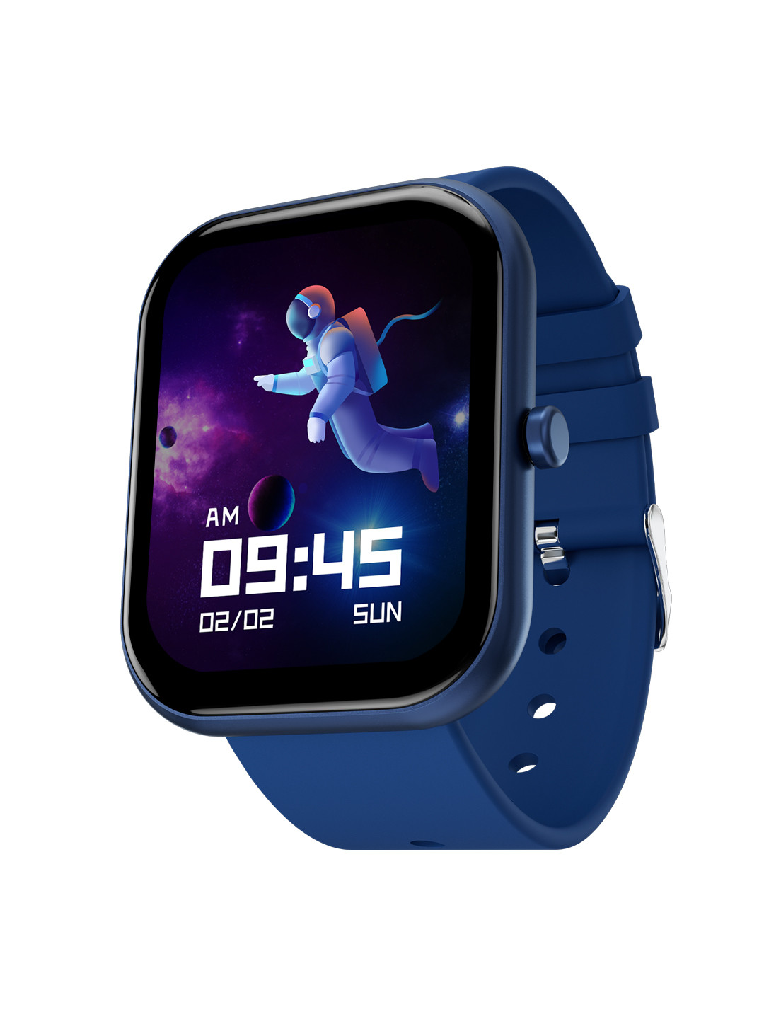 Buy Fire Boltt Navy Blue Dazzle Plus Smartwatch With 1.81" Display ...
