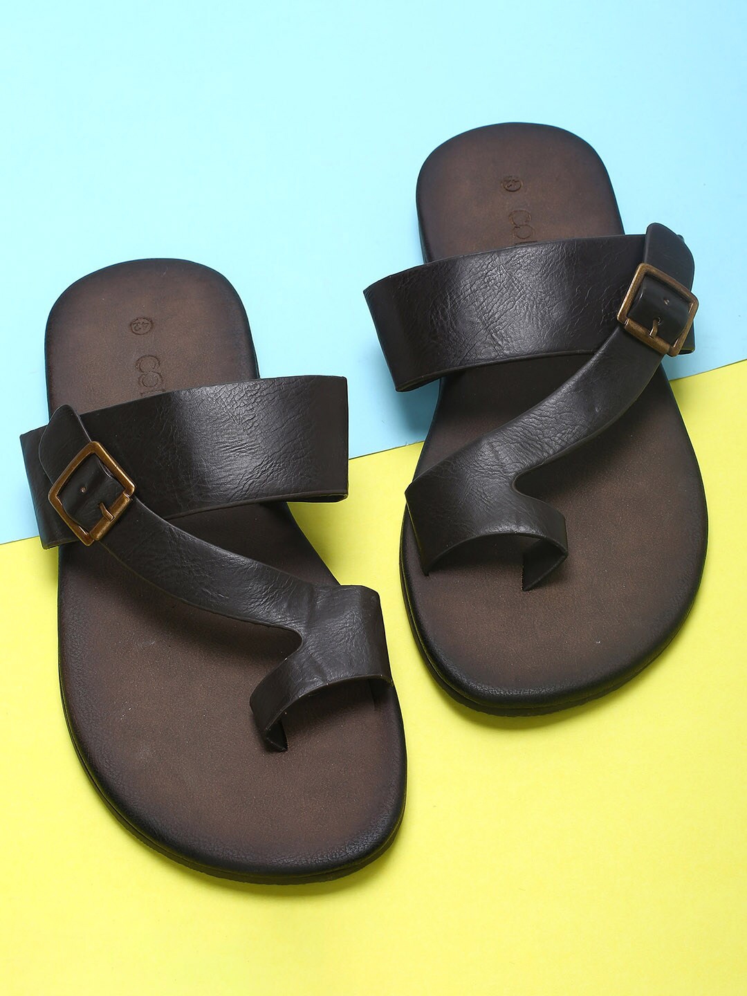Buy Code By Lifestyle Men Brown Fashion Flip Flops For Men 20473100 Myntra